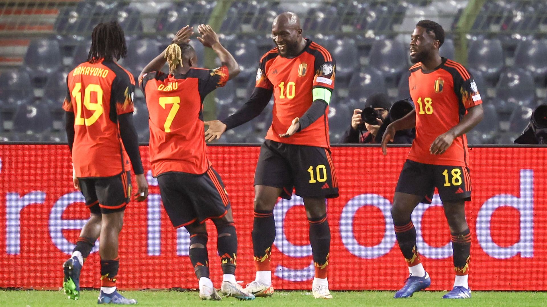 Un premier quadruplé chez les Diables, 83 buts : Romelu Lukaku grimpe encore dans le Top 10 ...