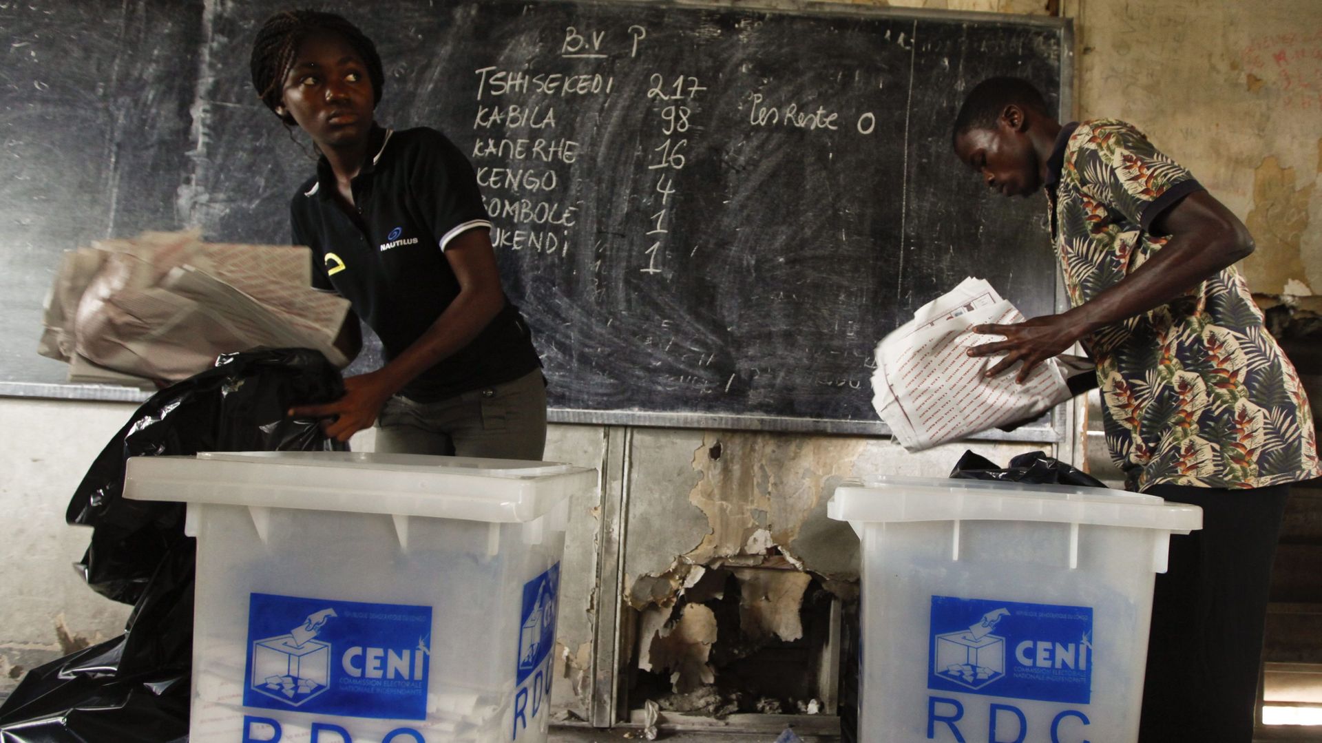 RDC: la Céni entame la publication des résultats des élections ...