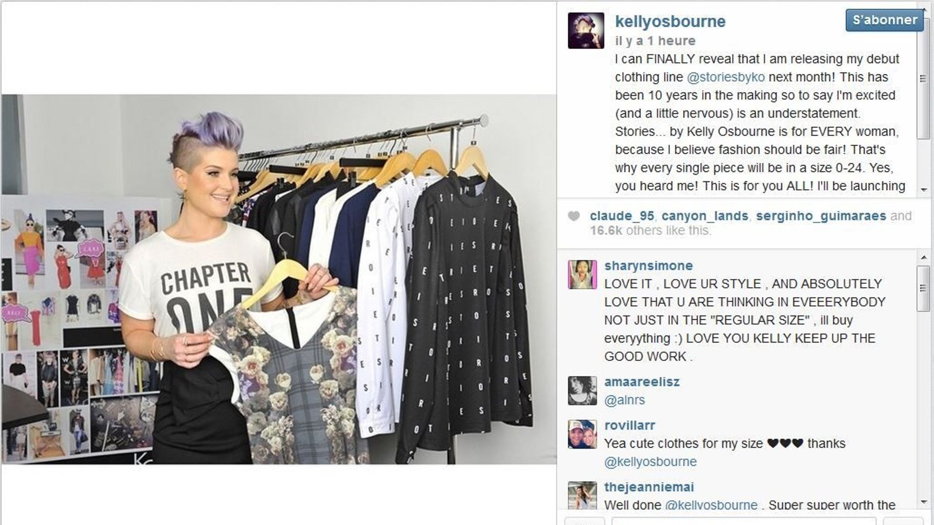 Kelly Osbourne lance sa première collection - rtbf.be