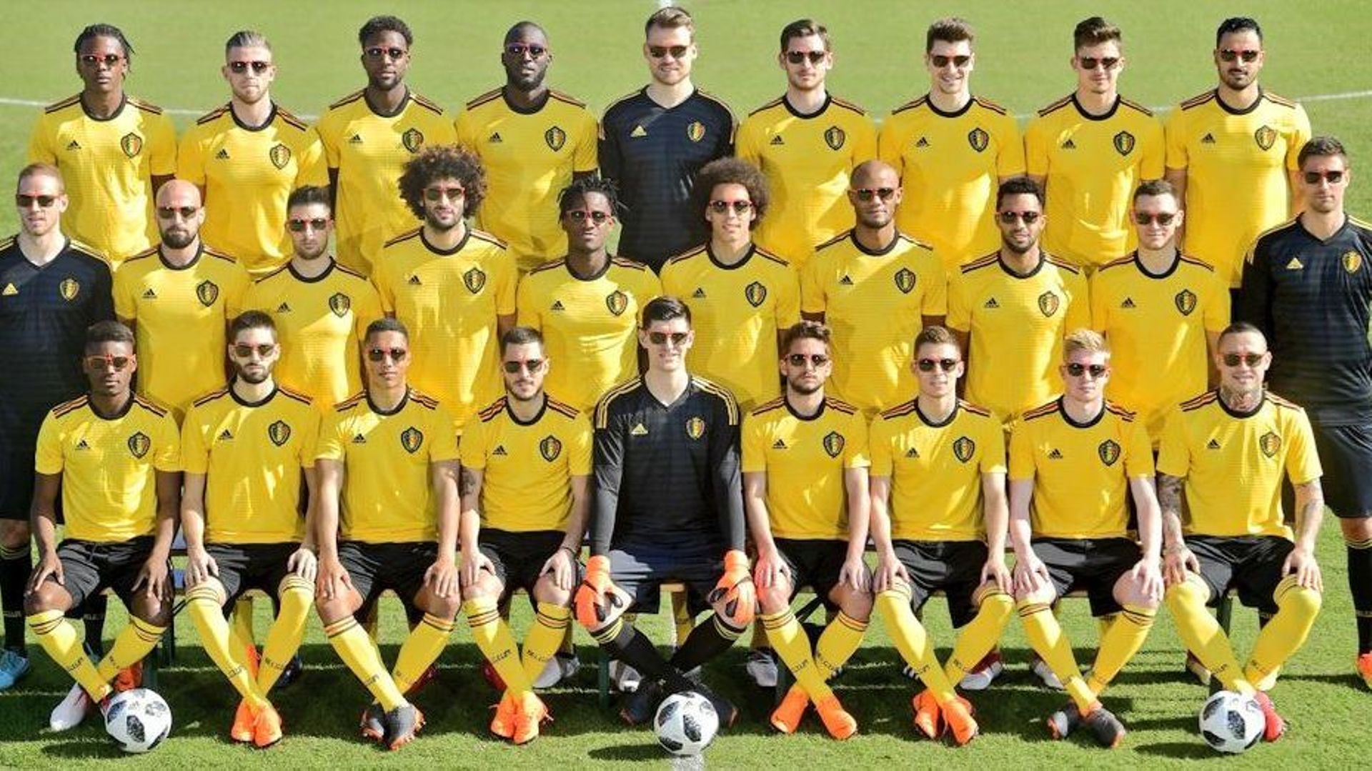 Les Diables présentent officiellement leur 2ème maillot... avec Chadli