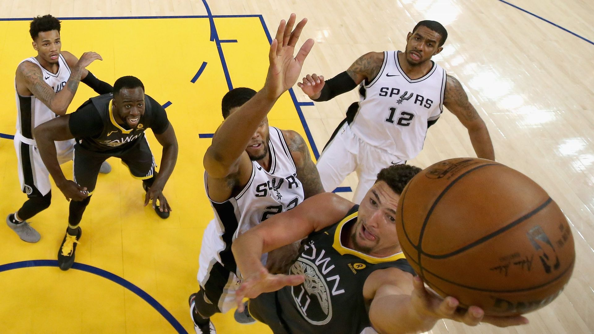 Deuxième victoire de Golden State sur les Spurs, Miami égalise face à ...