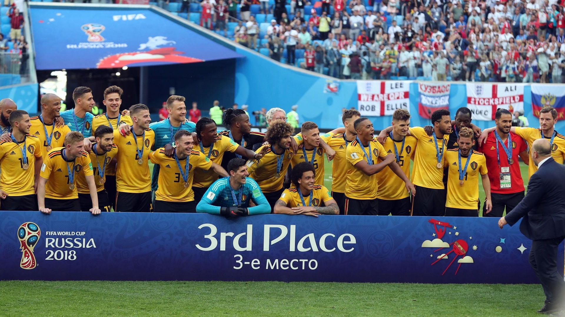 Historique : Les Diables rouges battent l'Angleterre et terminent ...