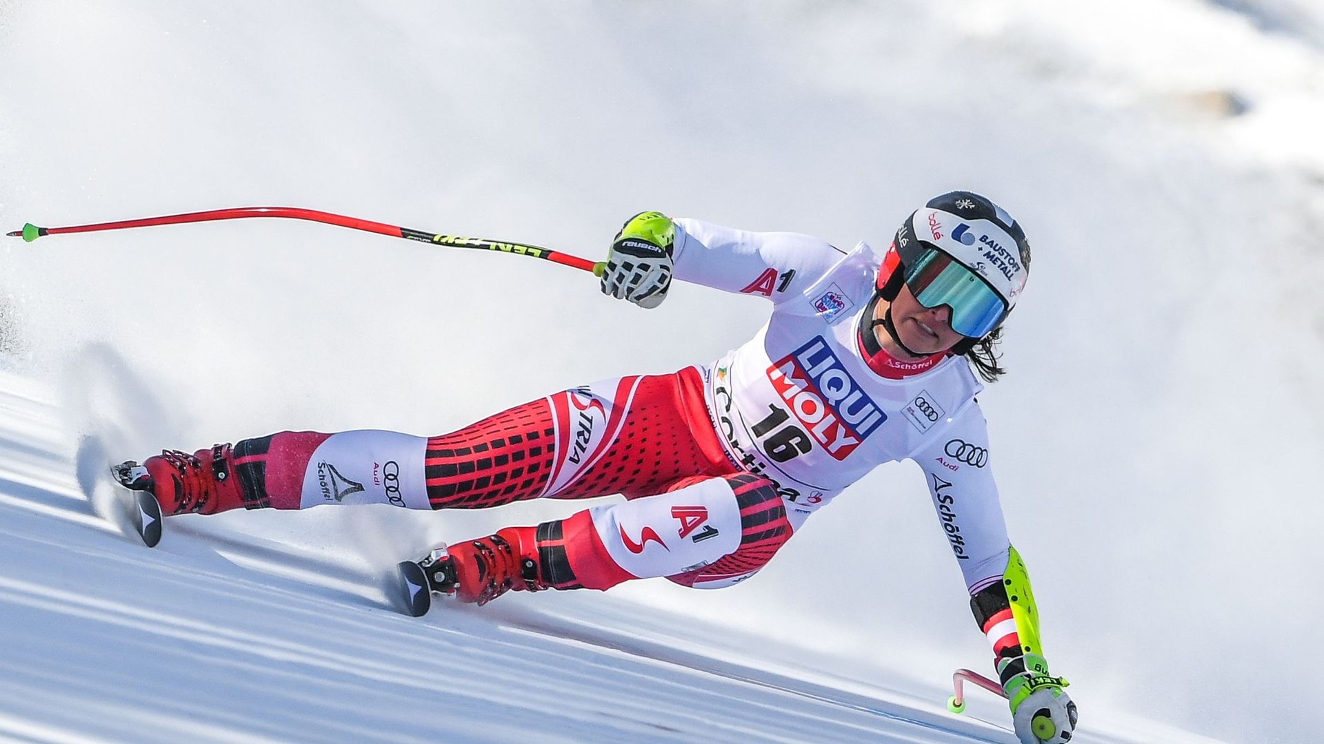 Stephanie Venier remporte la descente de Garmisch et débloque son ...
