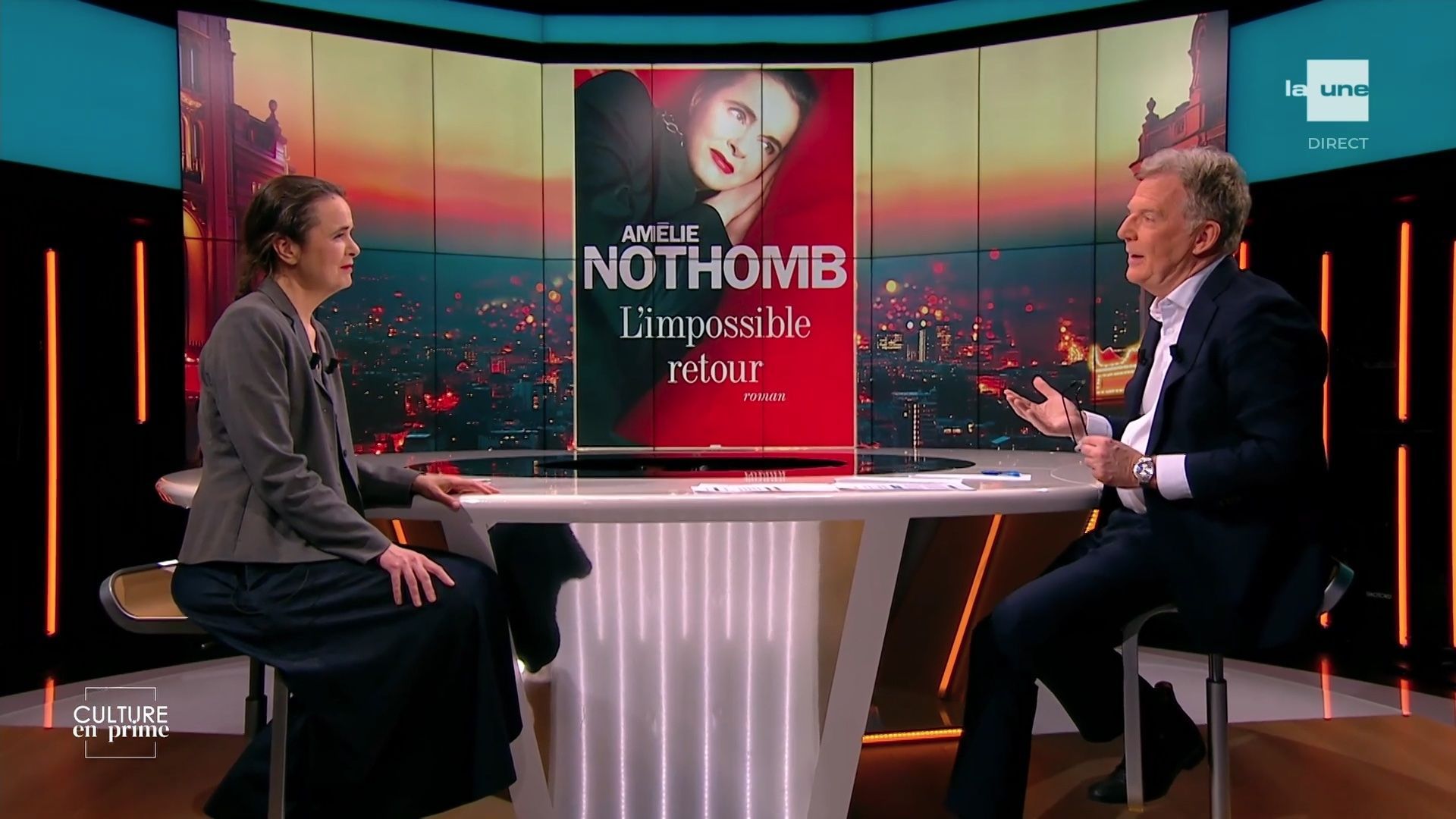 Un peu d’amour et beaucoup de passion, Amélie Nothomb fait voyager 'Culture en Prime' : 'Les ...