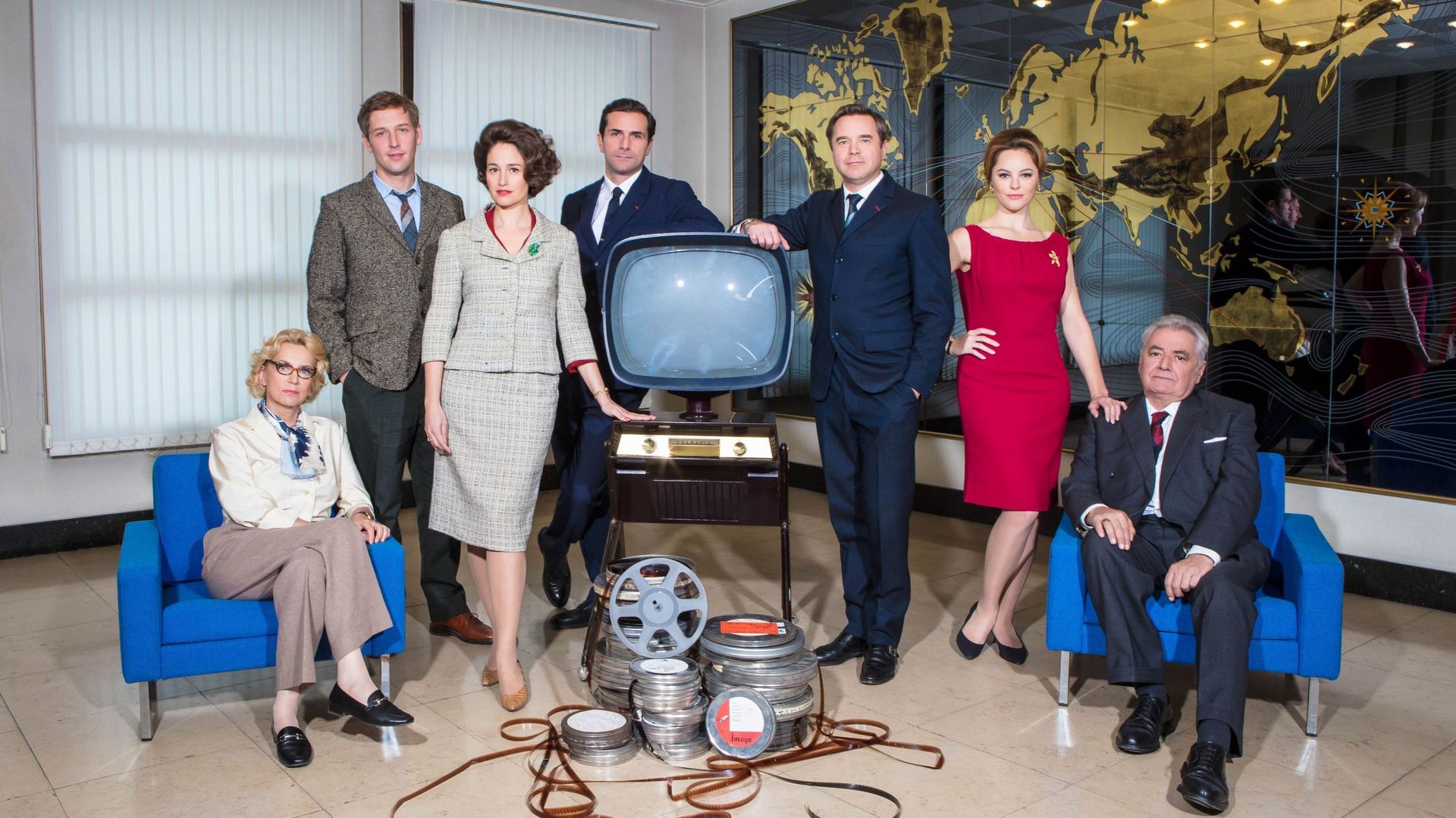 'Speakerine' : la Belge Marie Gillain icône sixties dans cette série ...