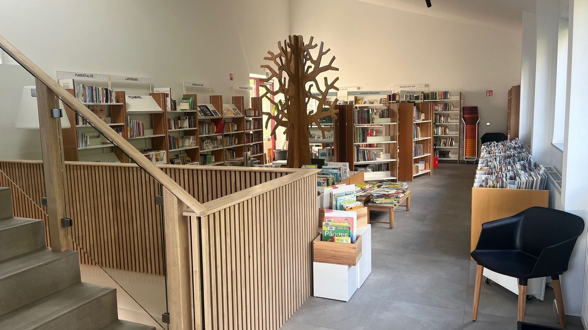 Transformée en profondeur, la bibliothèque de Sprimont Centre rouvre ...