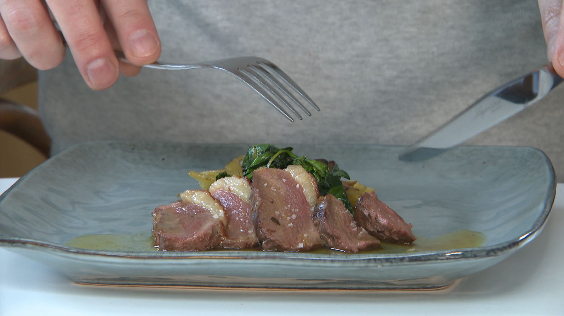 Dans le frigo de Fred du Bus : magret de canard, sauce bigarade et ...