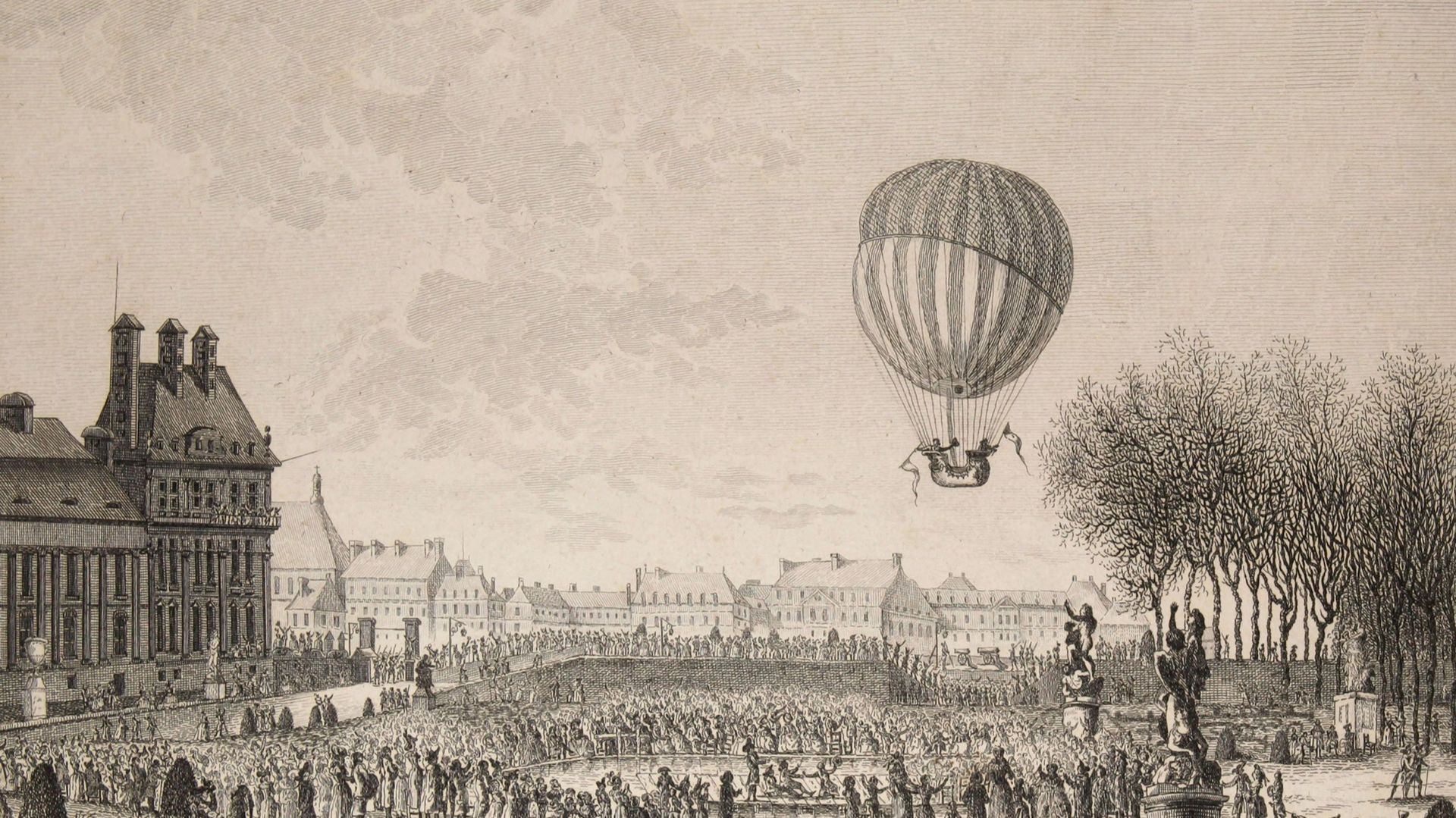 À Paris, les ballons s’envolent des Tuileries depuis près de 250 ans ...