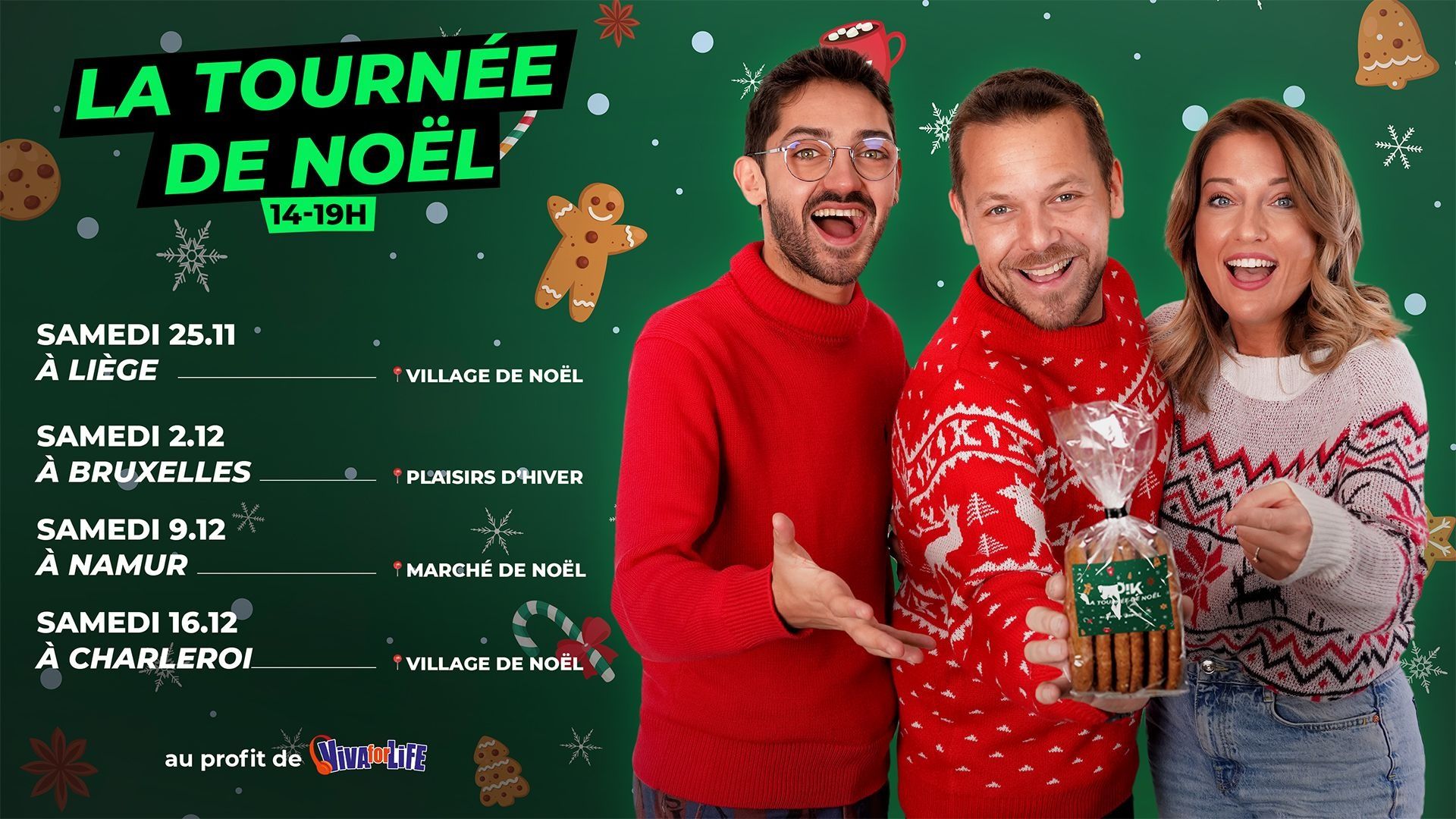 Tipik’s Christmas tour: meet our hosts and support Viva For Life – Archyde