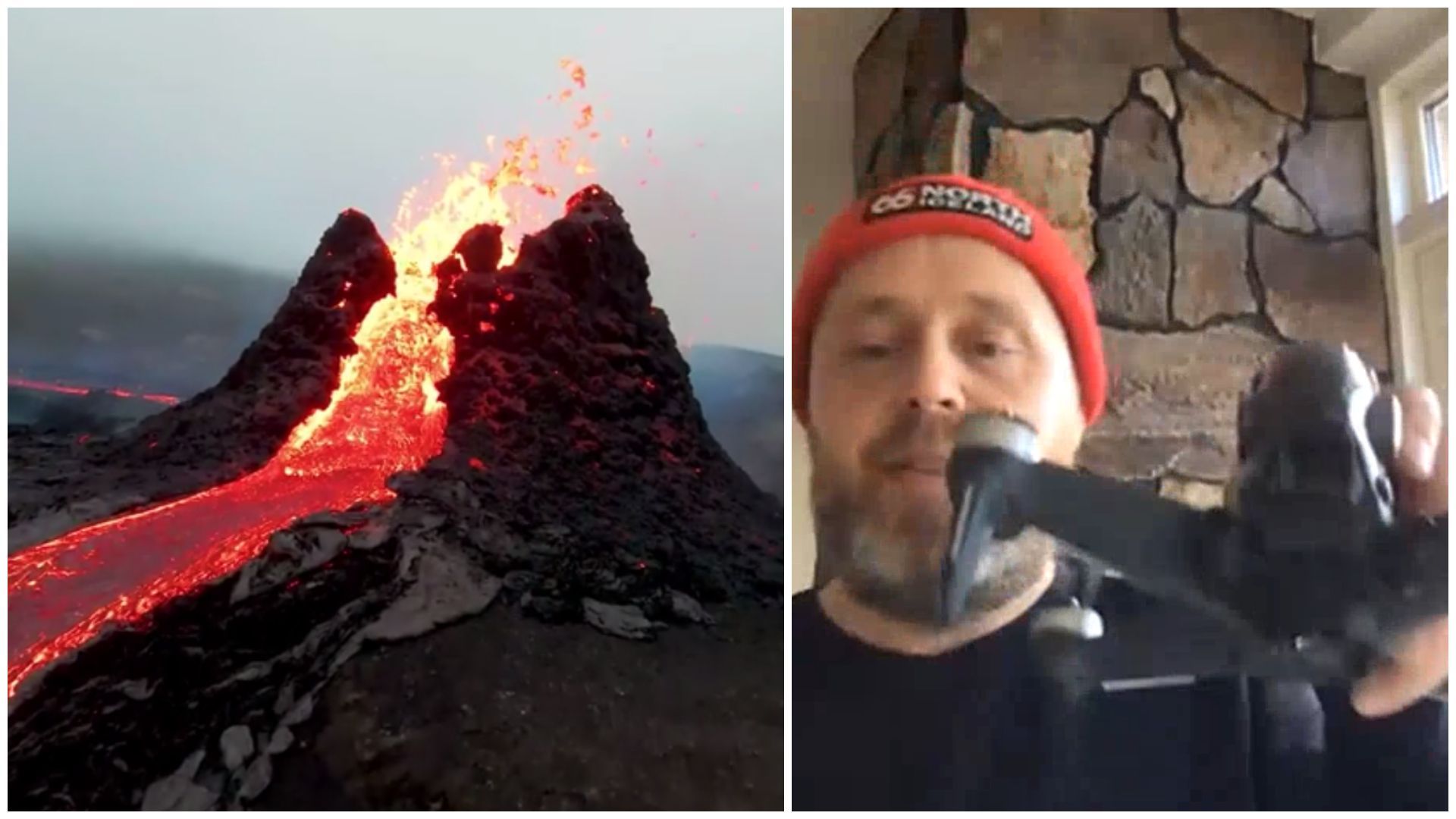 Vidéo : entre Islande et Mordor, il vole au plus près d'un volcan avec ...