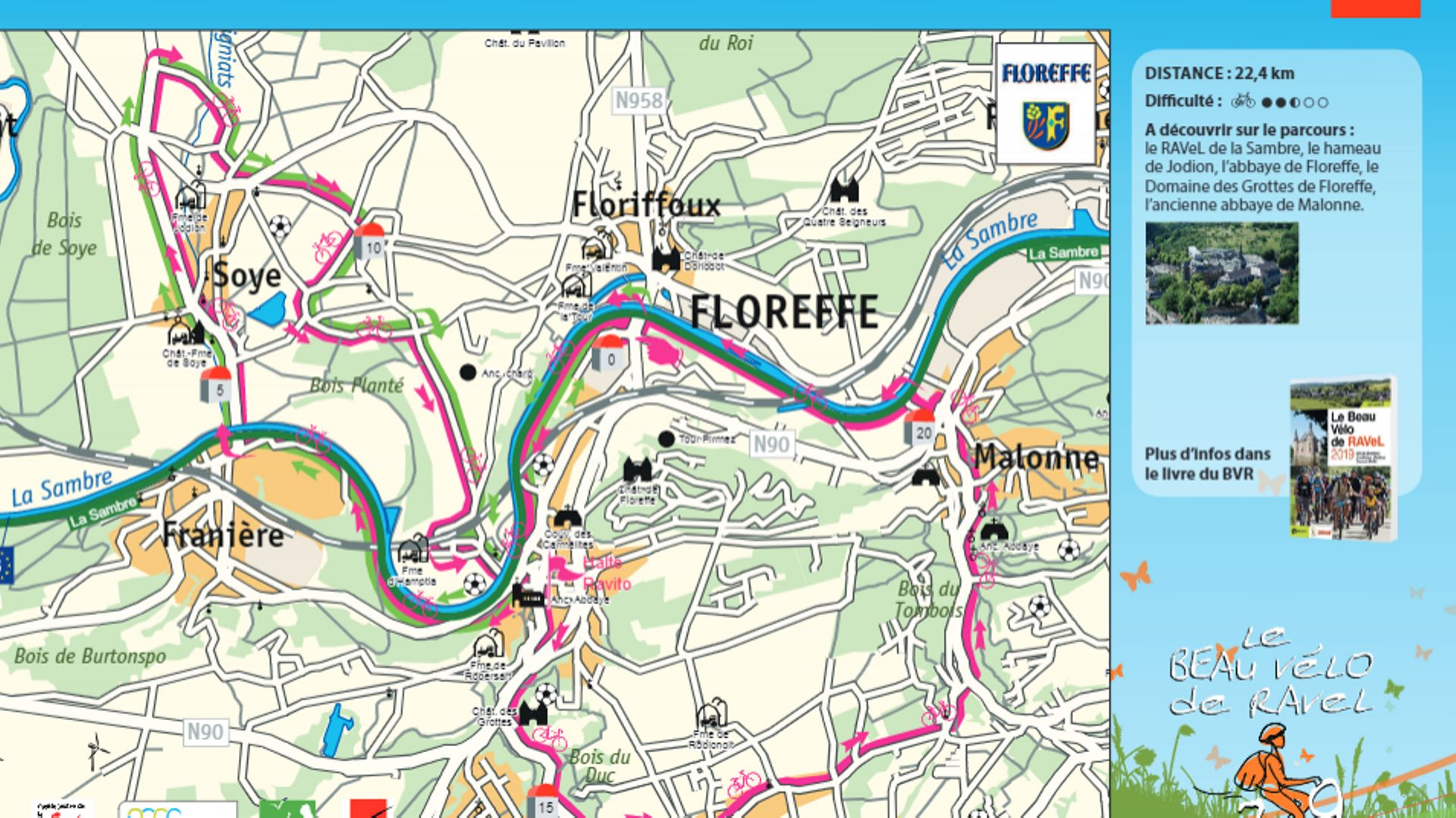 Pour cette troisième étape, rendez-vous à Floreffe! - RTBF Actus