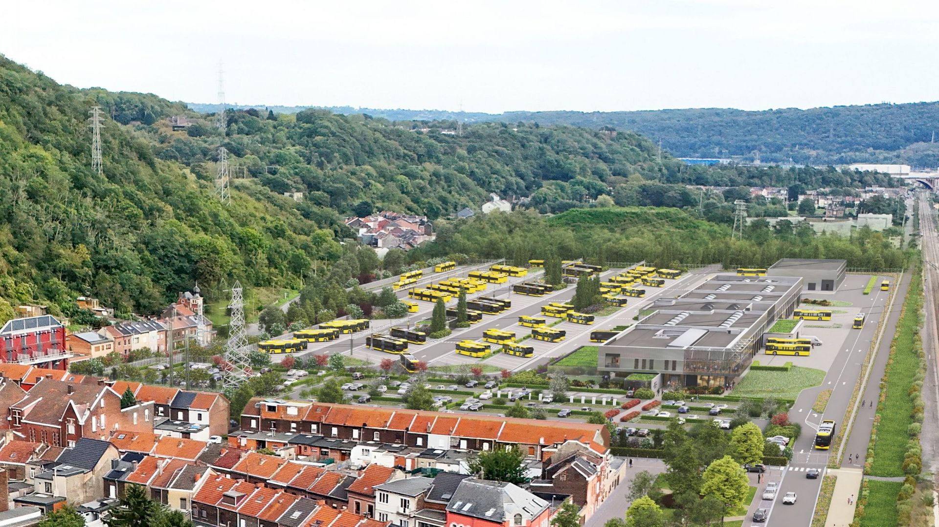 La ligne de bus Express E13 vers Bruxelles ne partira plus du parking ...