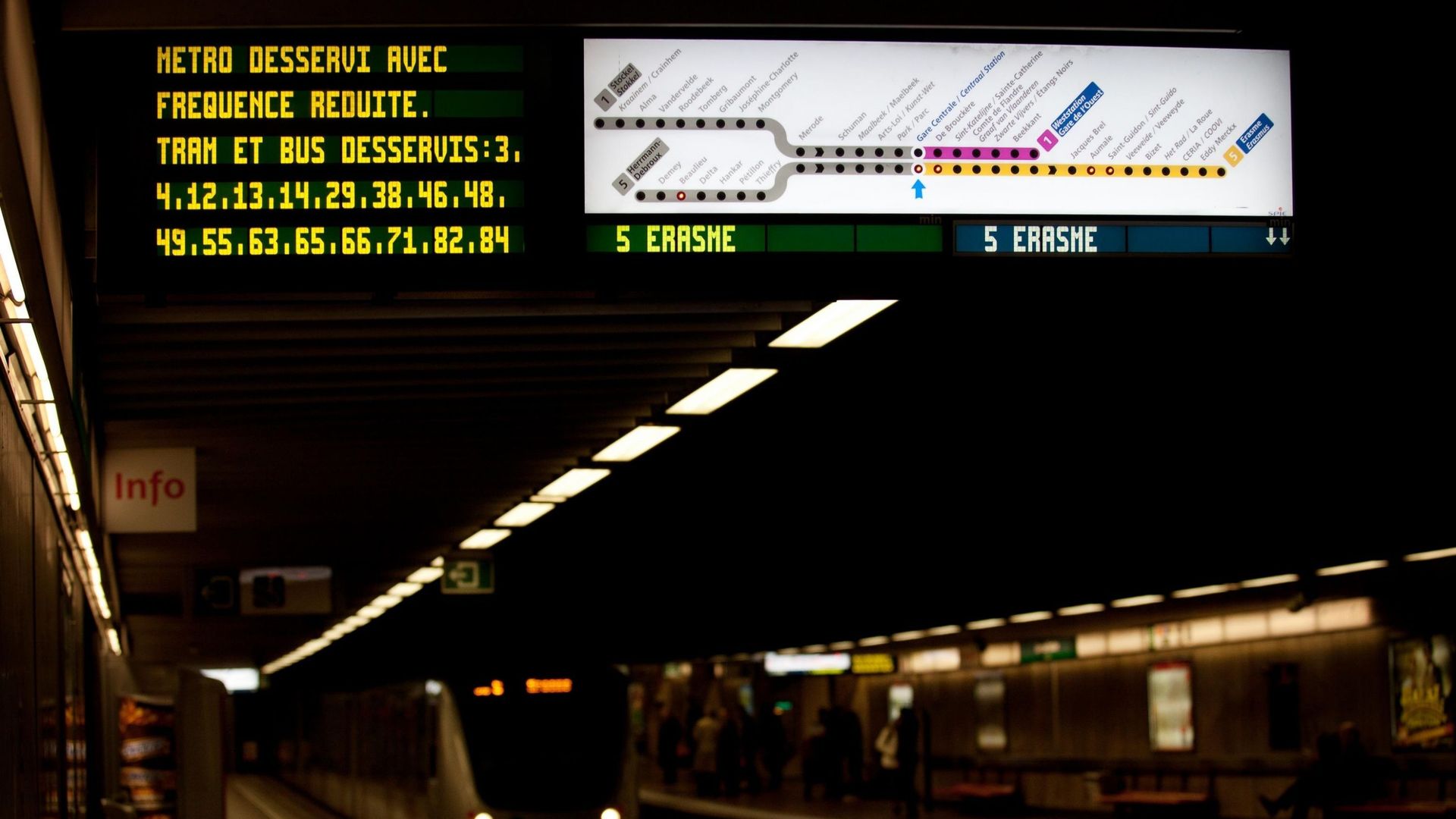 Le réseau de la Stib fortement perturbé lundi 31 mars, jour de grève ...