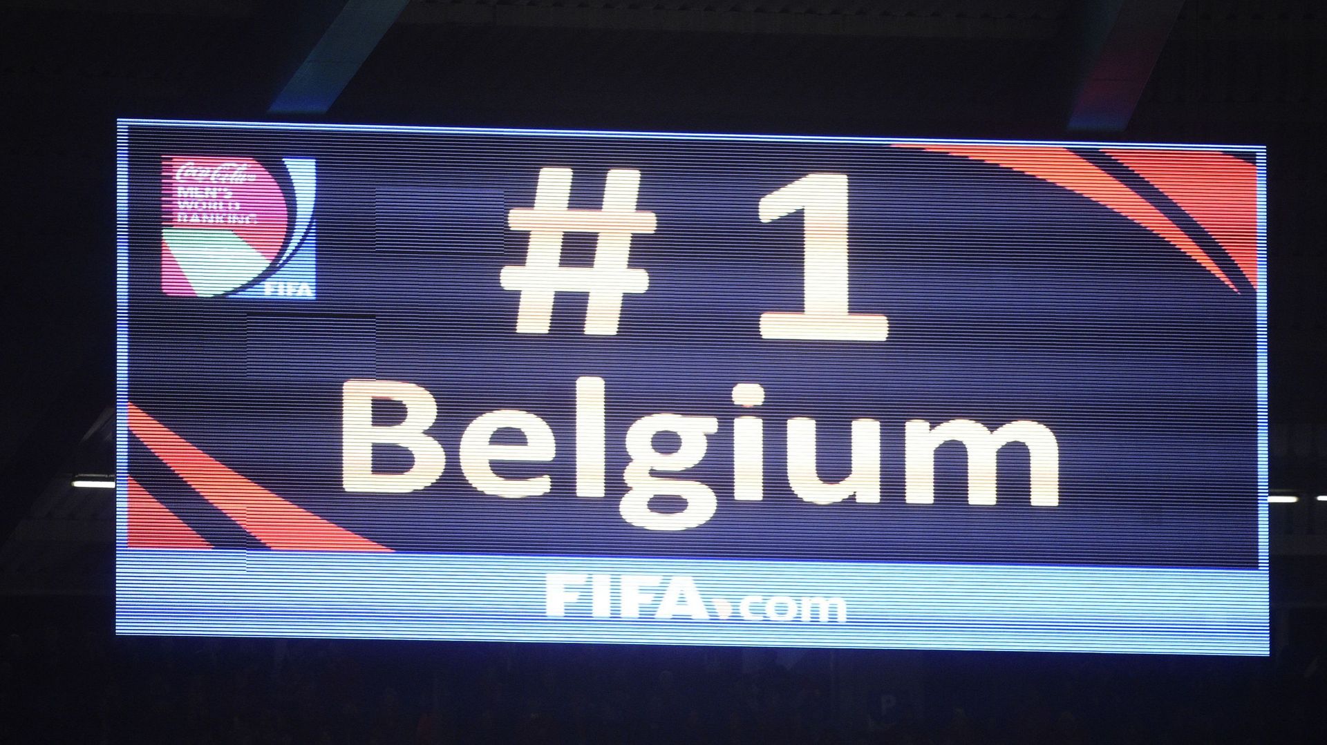 La Belgique n°1, 'savourons ce petit mais intense moment d'éternité ...