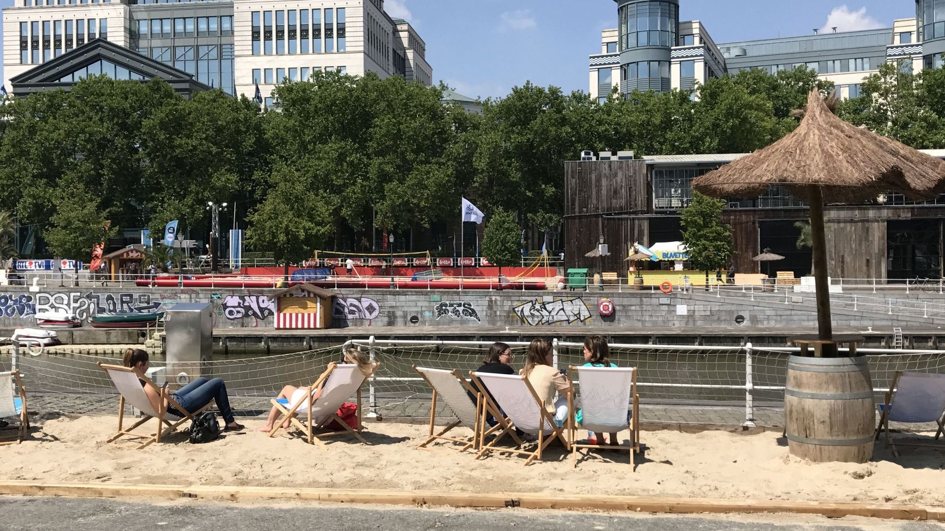 La 16e édition de Bruxelles les Bains aura lieu du 7 juillet au 13 août ...