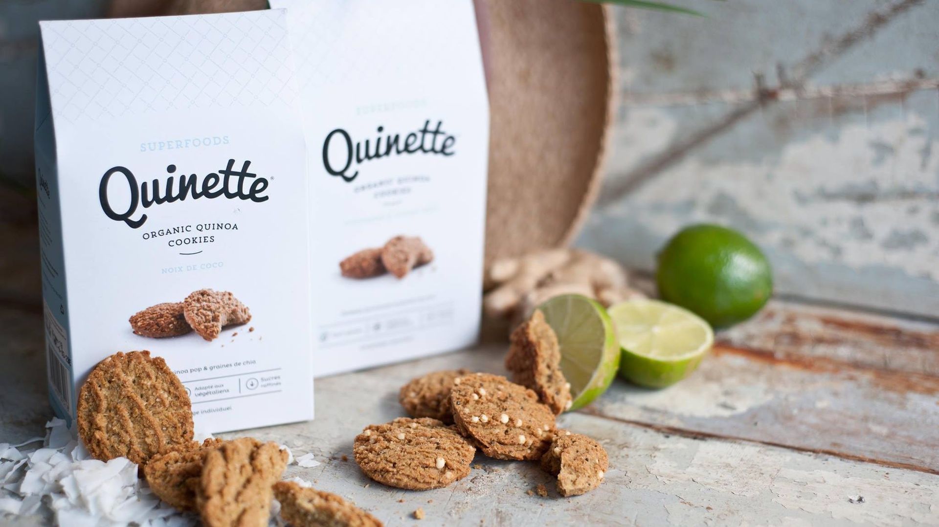 Quinette : de délicieux cookies à base de quinoa - RTBF Actus