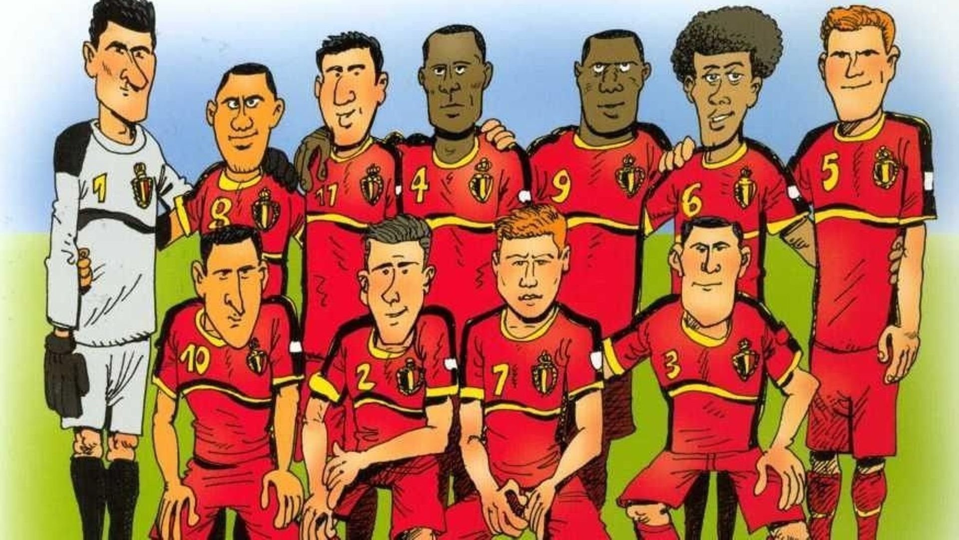 Concours : gagnez les BDs officielles des Diables Rouges - RTBF Actus