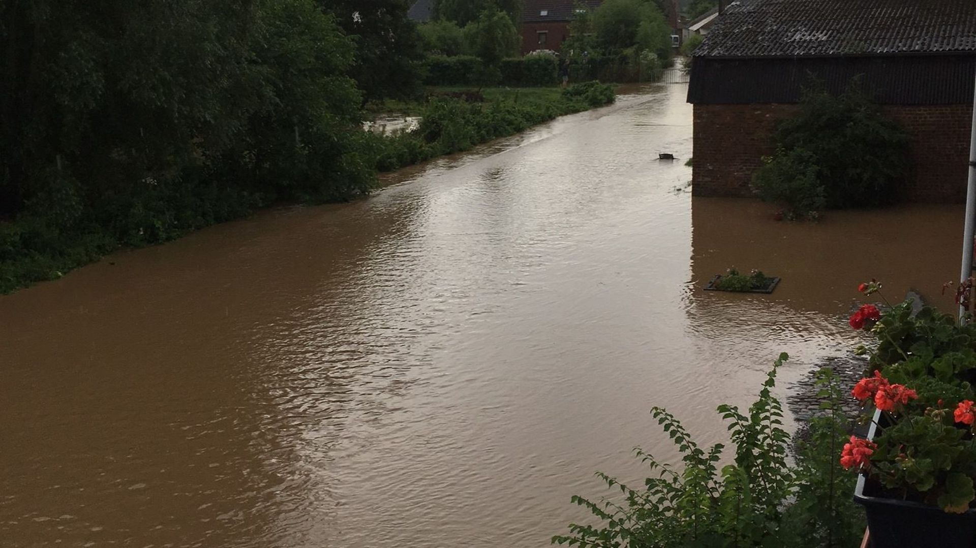 La camping de la Lesse à Houyet évacué