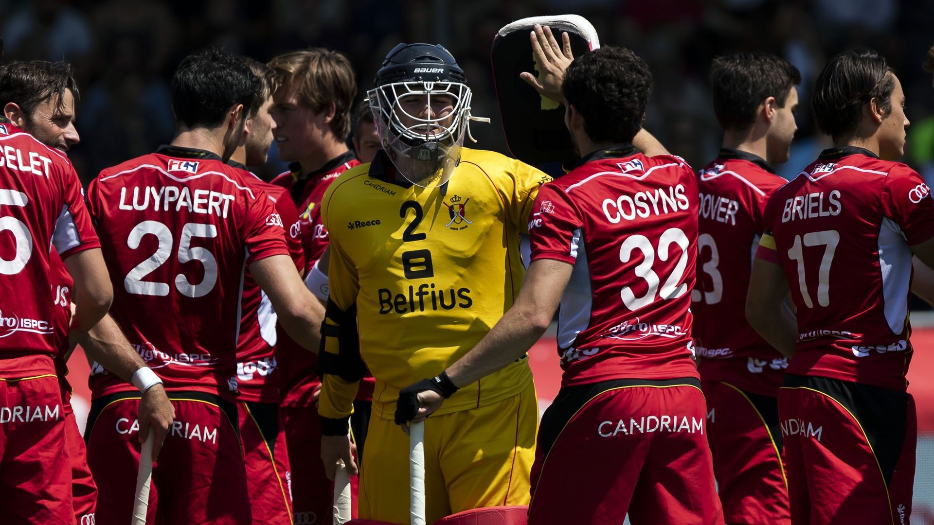 Les 19 Red Lions de Shane McLeod pour le Final Four de la Pro League ...