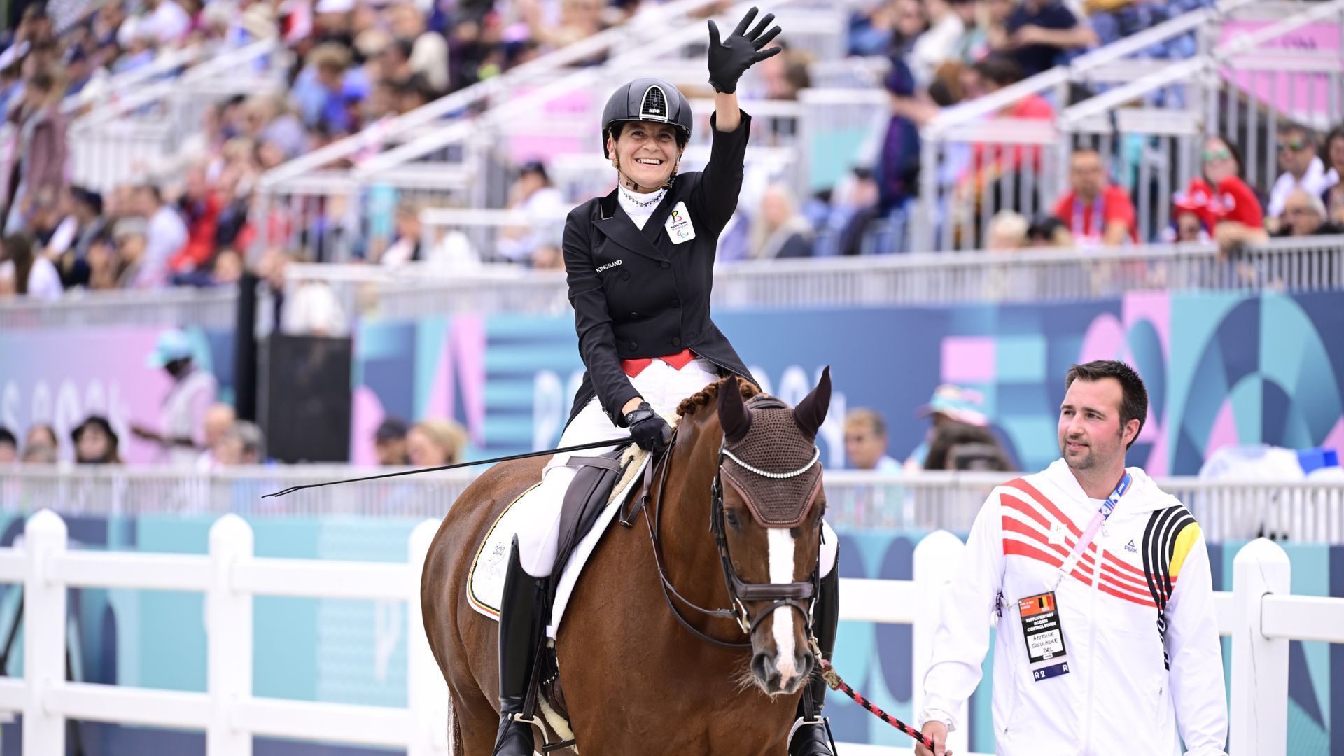 JP Paris 2024 : Barbara Minneci 7e du freestyle de para dressage en ...