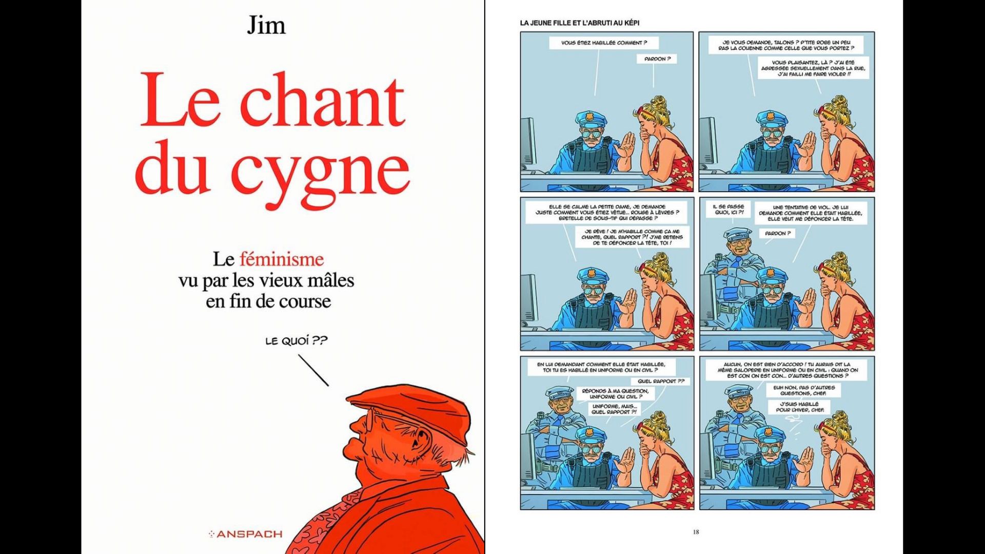 Loin du roman graphique, mise en avant d’une BD d’humour 'Le Chant du ...