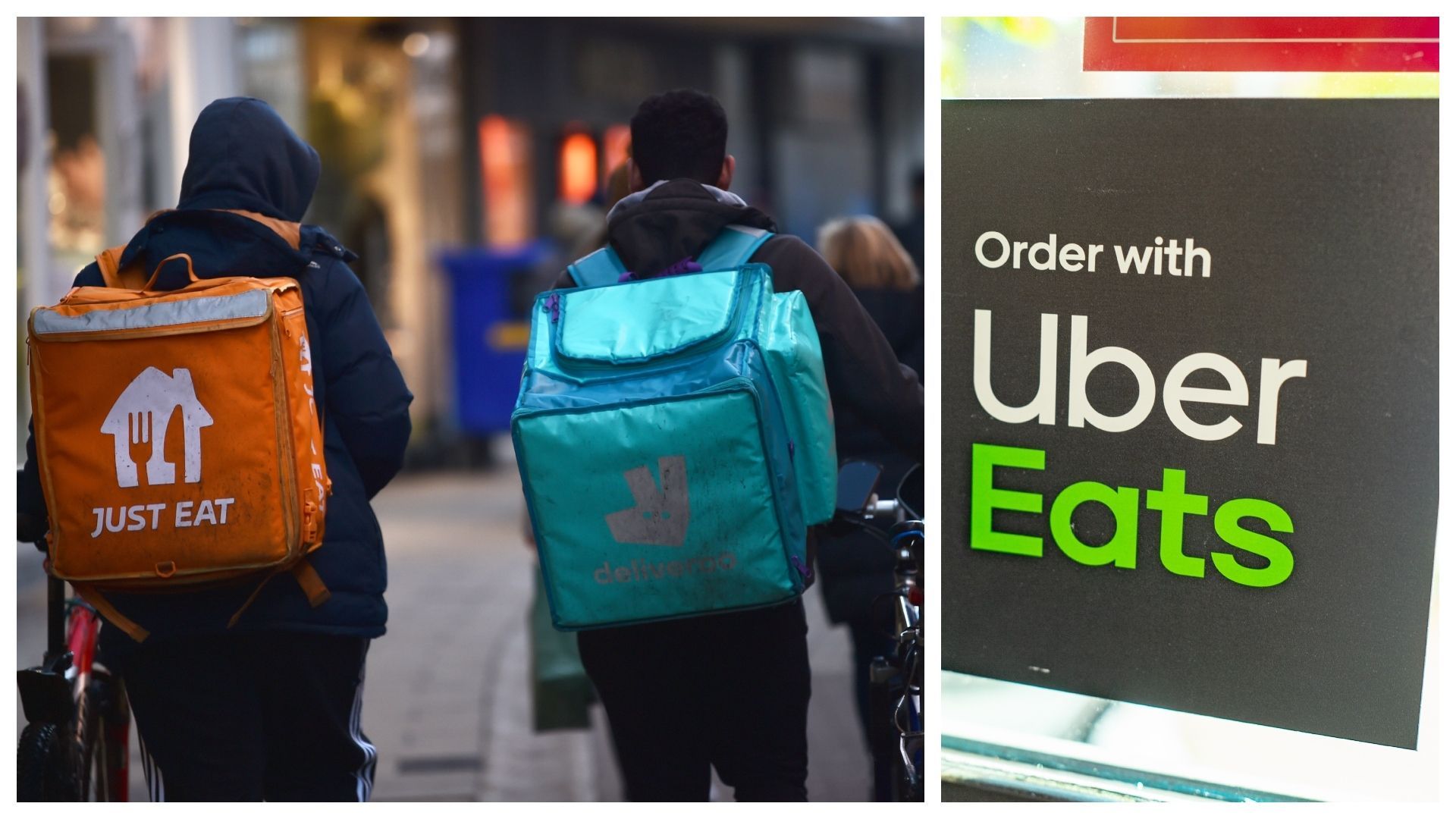 Deliveroo, Uber Eats, Take away : les entreprises de livraisons de ...