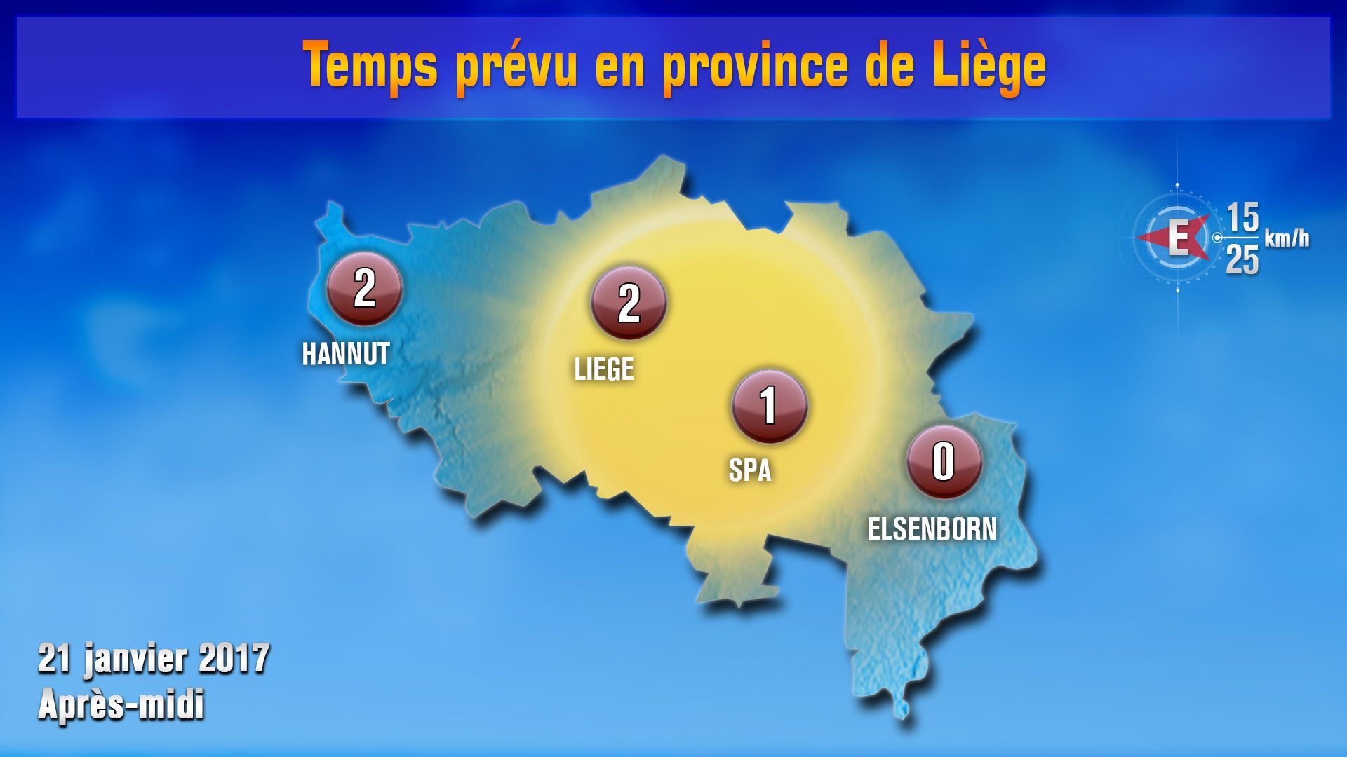 La météo pour ce week-end en province de Liège - RTBF Actus