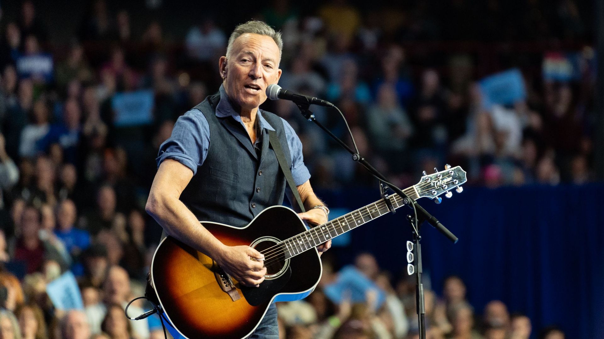 Bruce Springsteen rassemble des légendes de la musique pour un concert ...