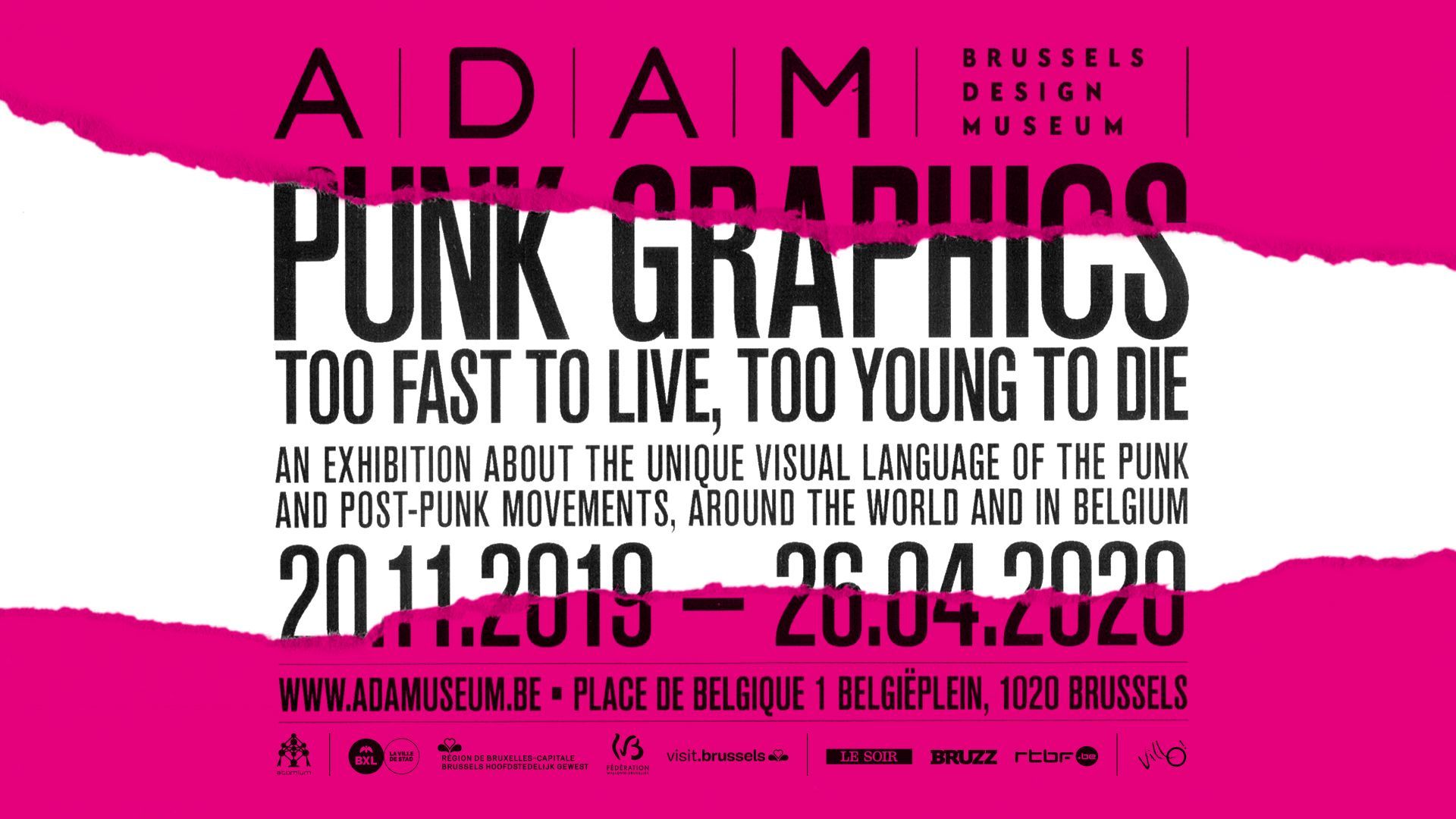 Expo à l'ADAM: 'PUNK GRAPHICS. Too Fast to Live, Too Young to Die ...