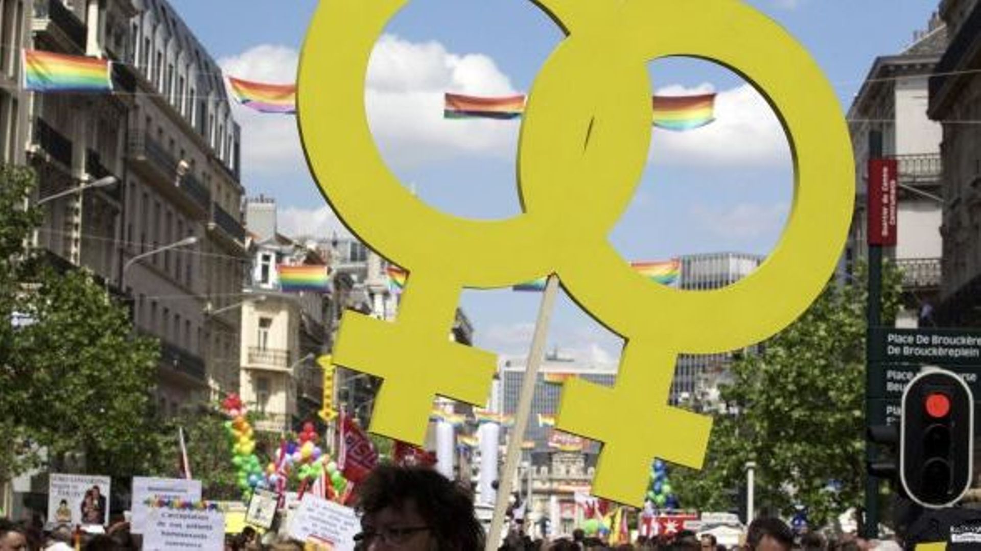 Belgian Pride: 45 000 personnes dans le centre de Bruxelles - RTBF Actus