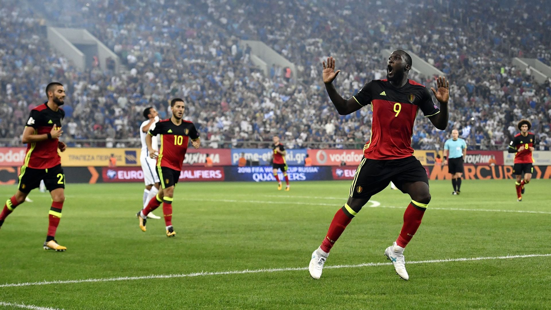 Les Diables rouges, vainqueurs 1-2 en Grèce, sont qualifiés pour la ...