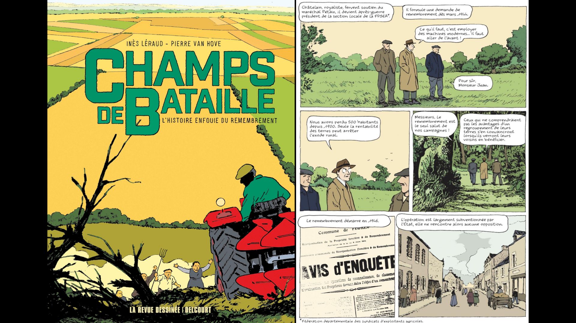 'Champs de Bataille' un documentaire BD sur la guerre à la terre et à ...