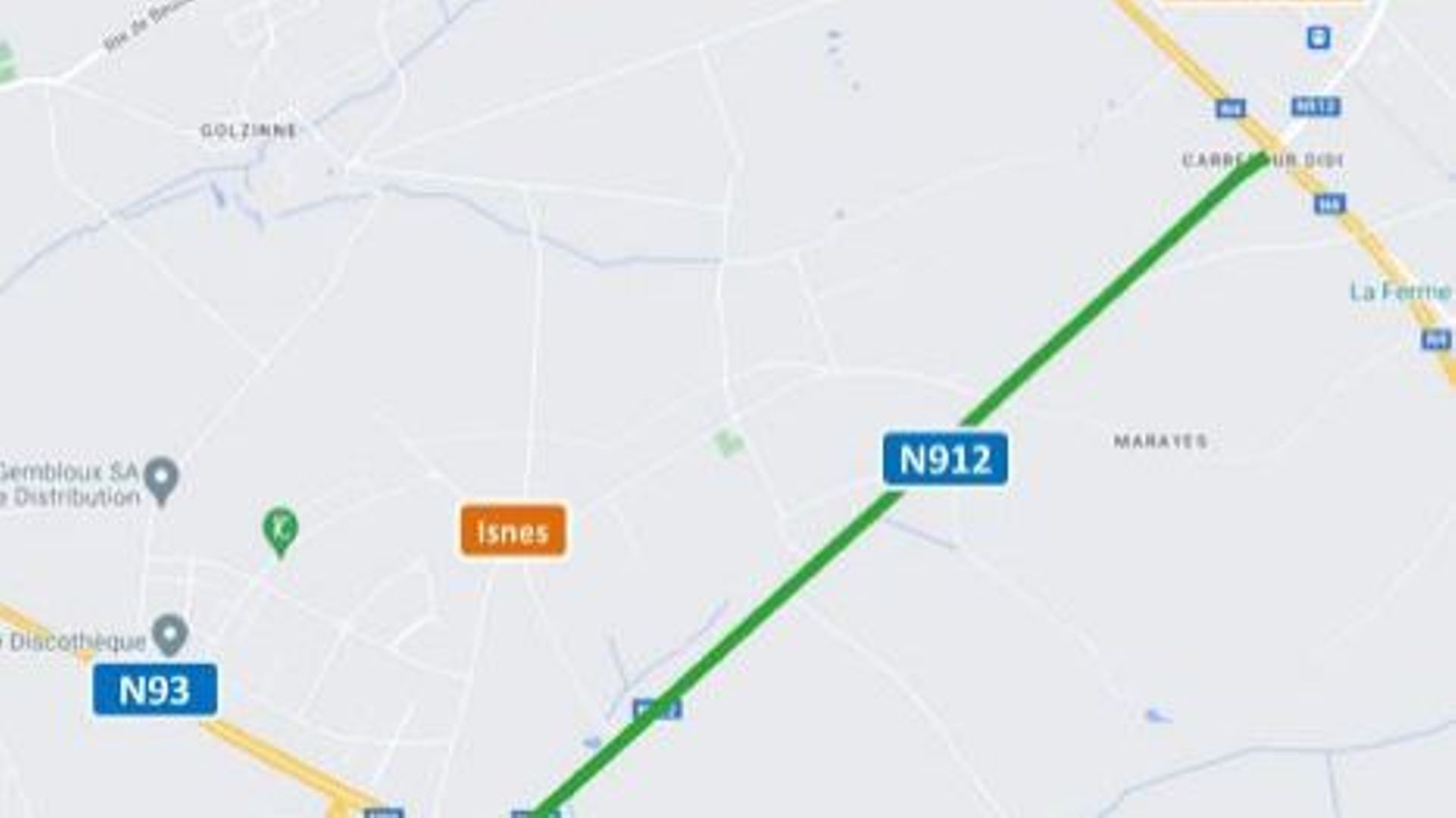 N912 : les travaux de réhabilitation entre Spy et La Bruyère s’achèvent - RTBF Actus