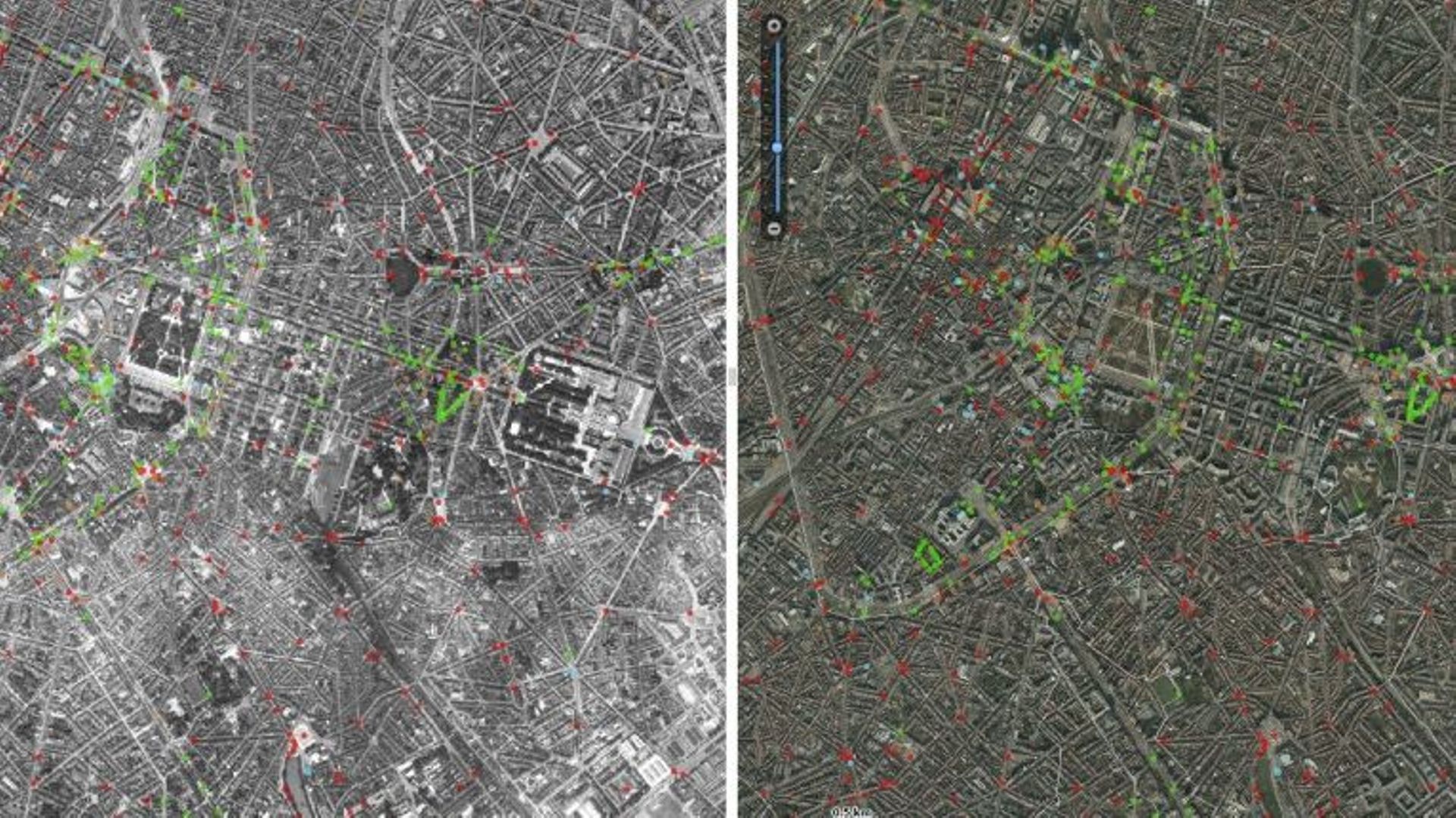 Bruciel: Bruxelles et son urbanisation vue du ciel entre 1930 et 2012 ...