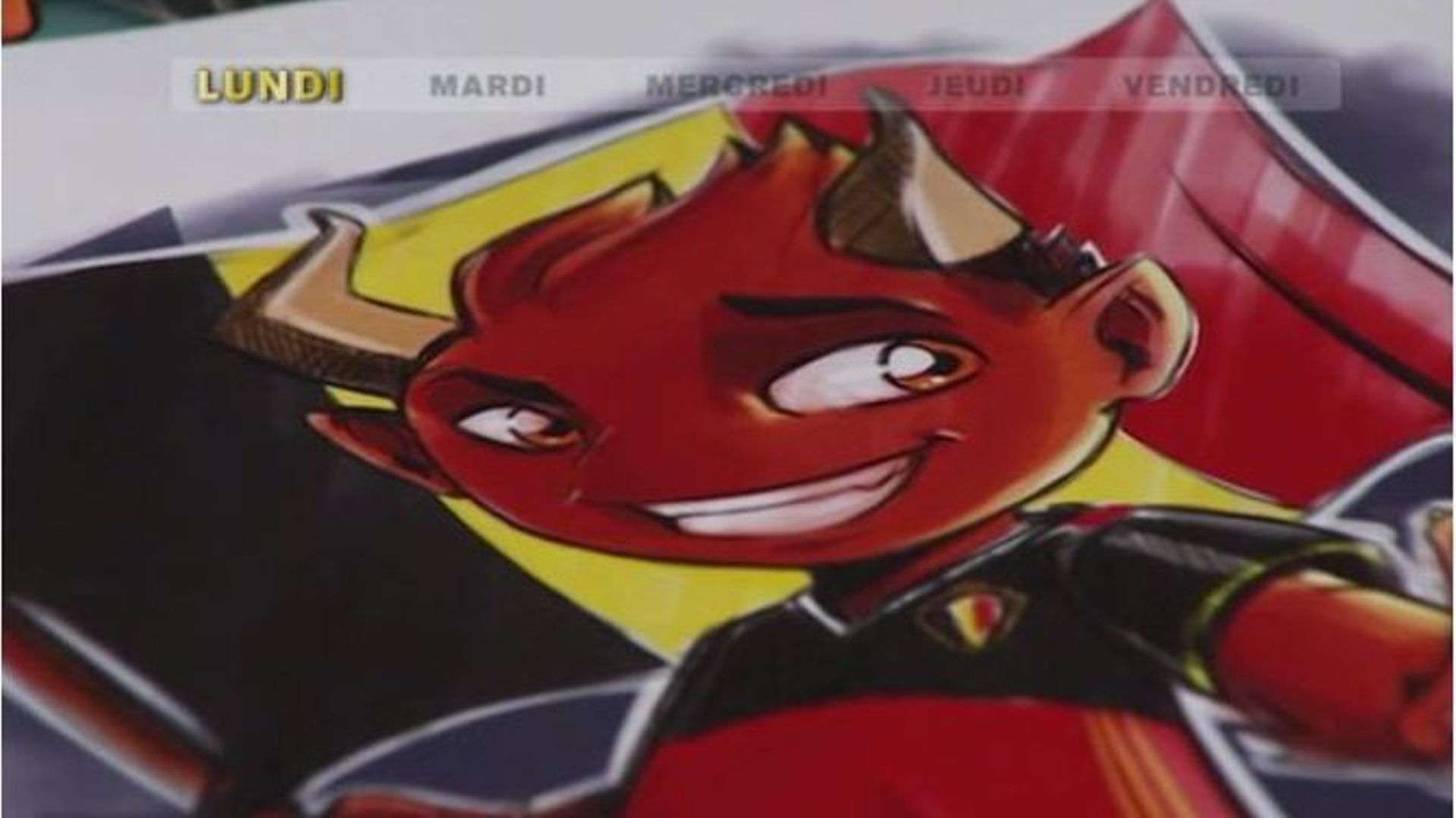 Le semainier a trouvé un nom pour la future mascotte des Diables - RTBF ...