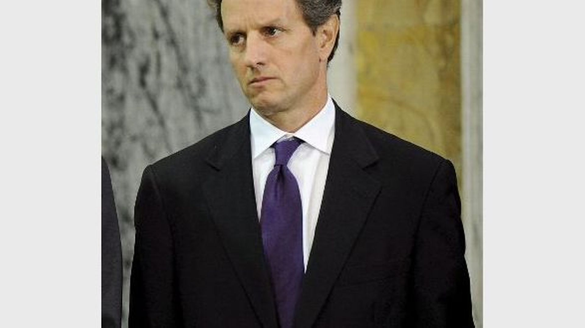 Timothy Geithner, secrétaire au Trésor d'Obama