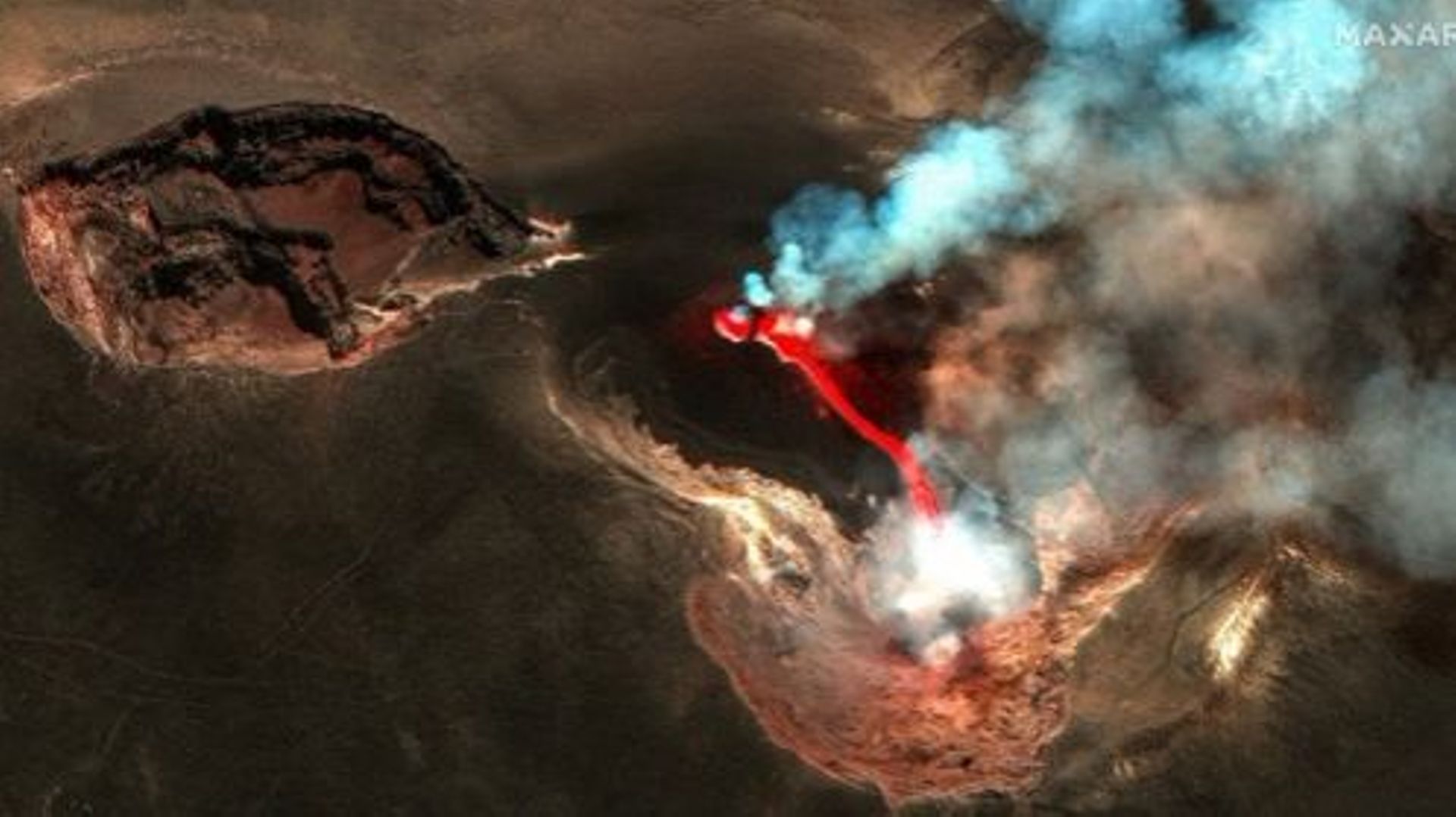 Islande : les images spectaculaires de l’éruption volcanique - RTBF Actus