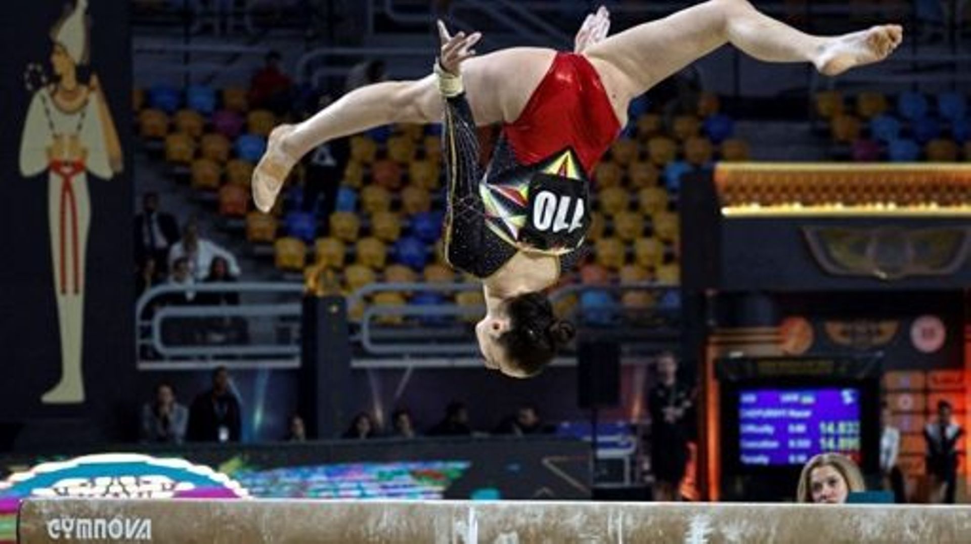 Coupe du monde de gymnastique – Avec son billet pour les JO en poche, Nina Derwael 3e en finale ...
