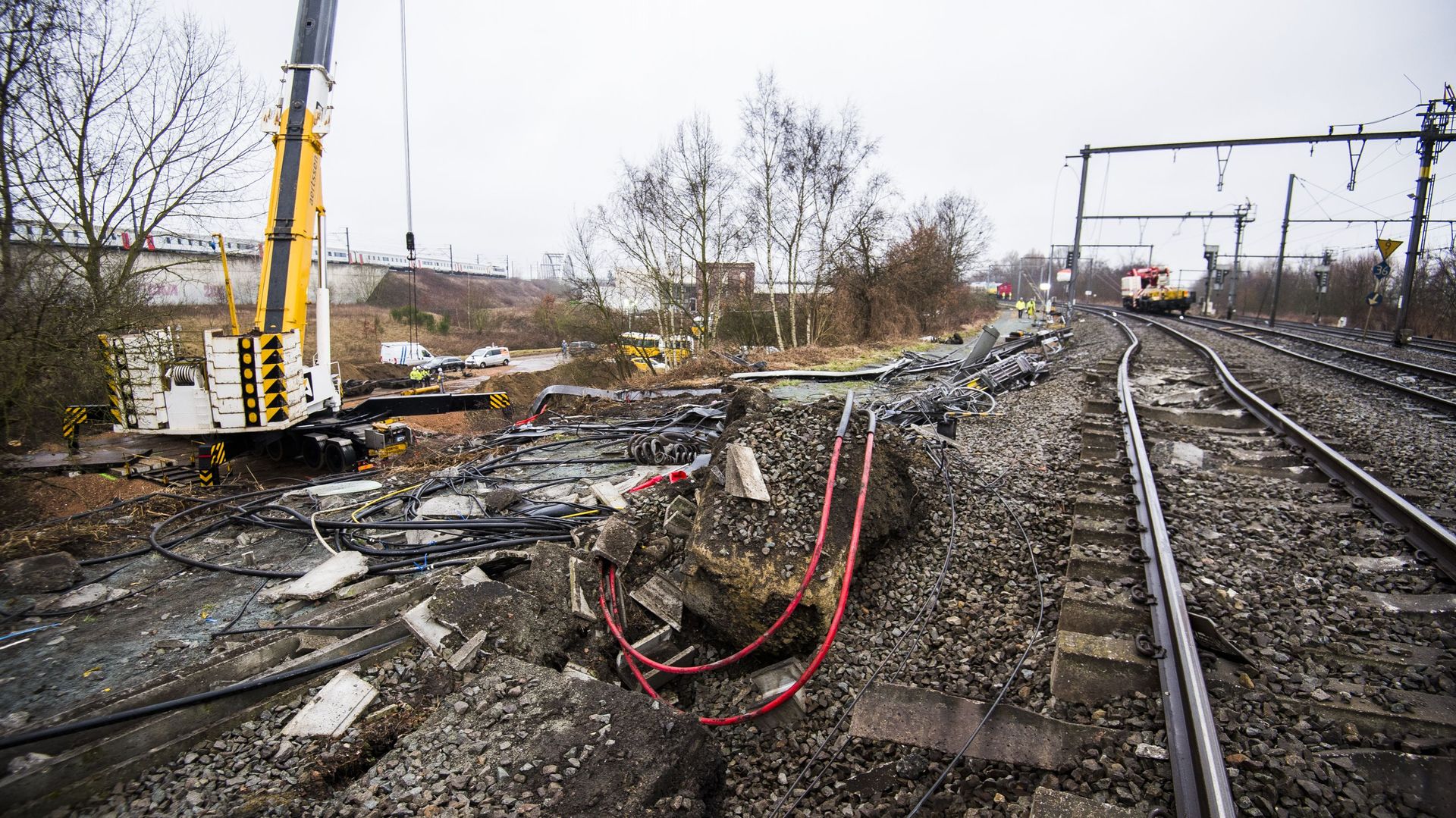 Déraillement d'un train à Louvain: 'Impossible que les aiguillages ...