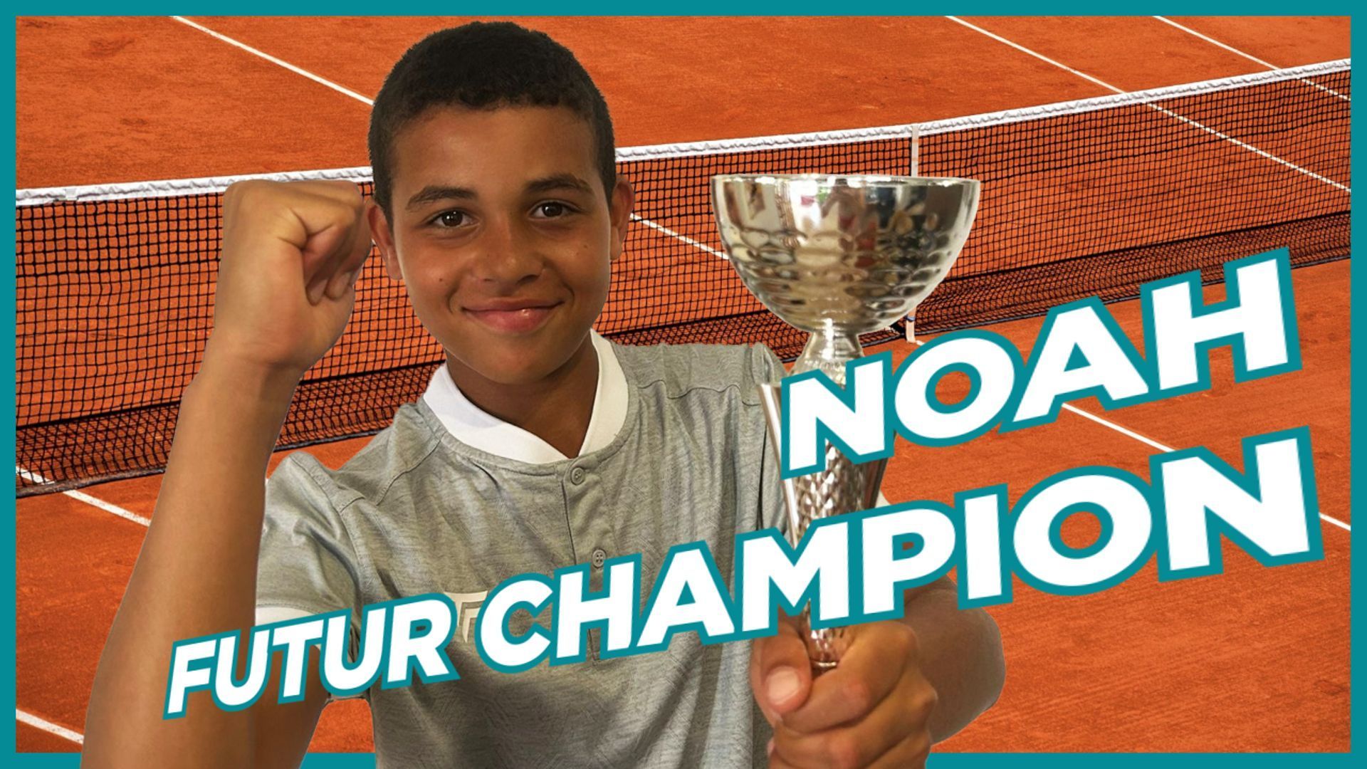 Tennis : Noah, 11 ans, remporte son premier tournoi européen - RTBF Actus
