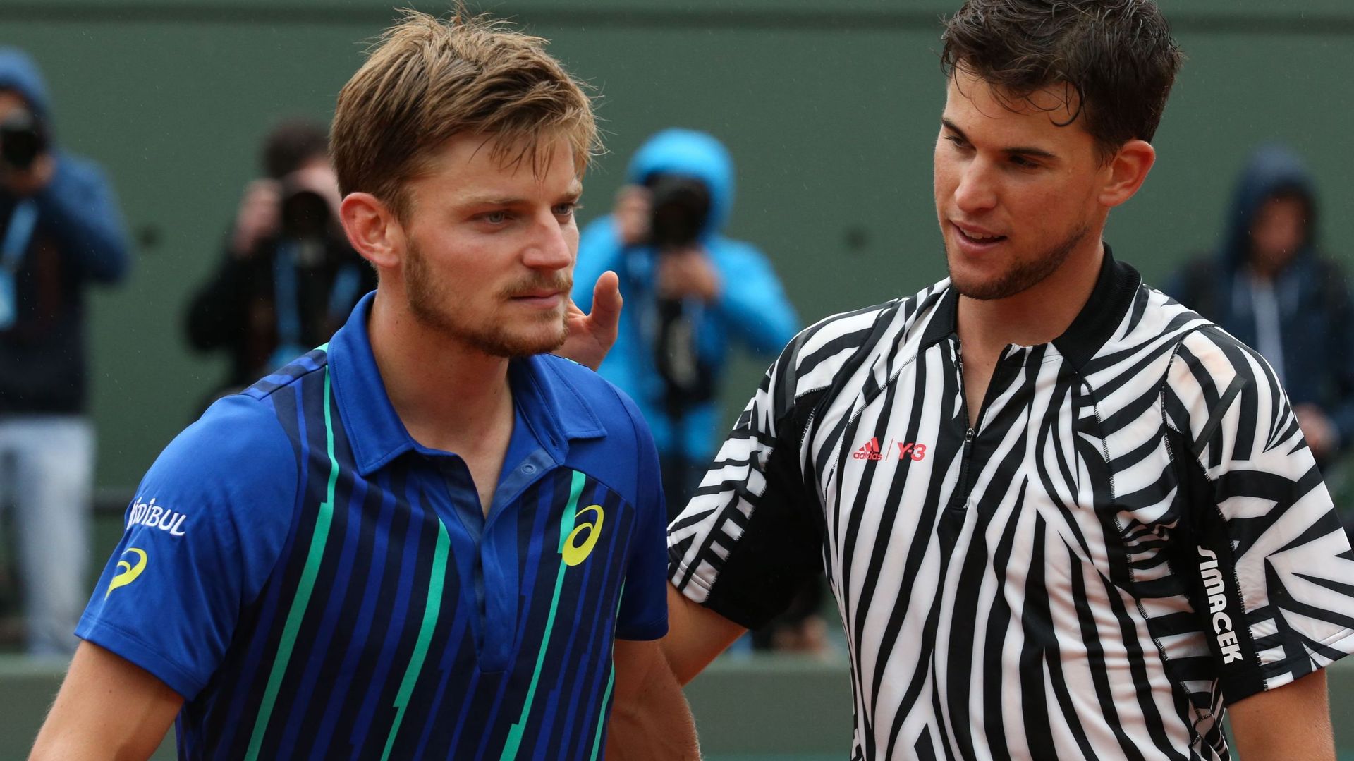 Thiem: 'David était le meilleur lors des deux premiers sets' - RTBF Actus
