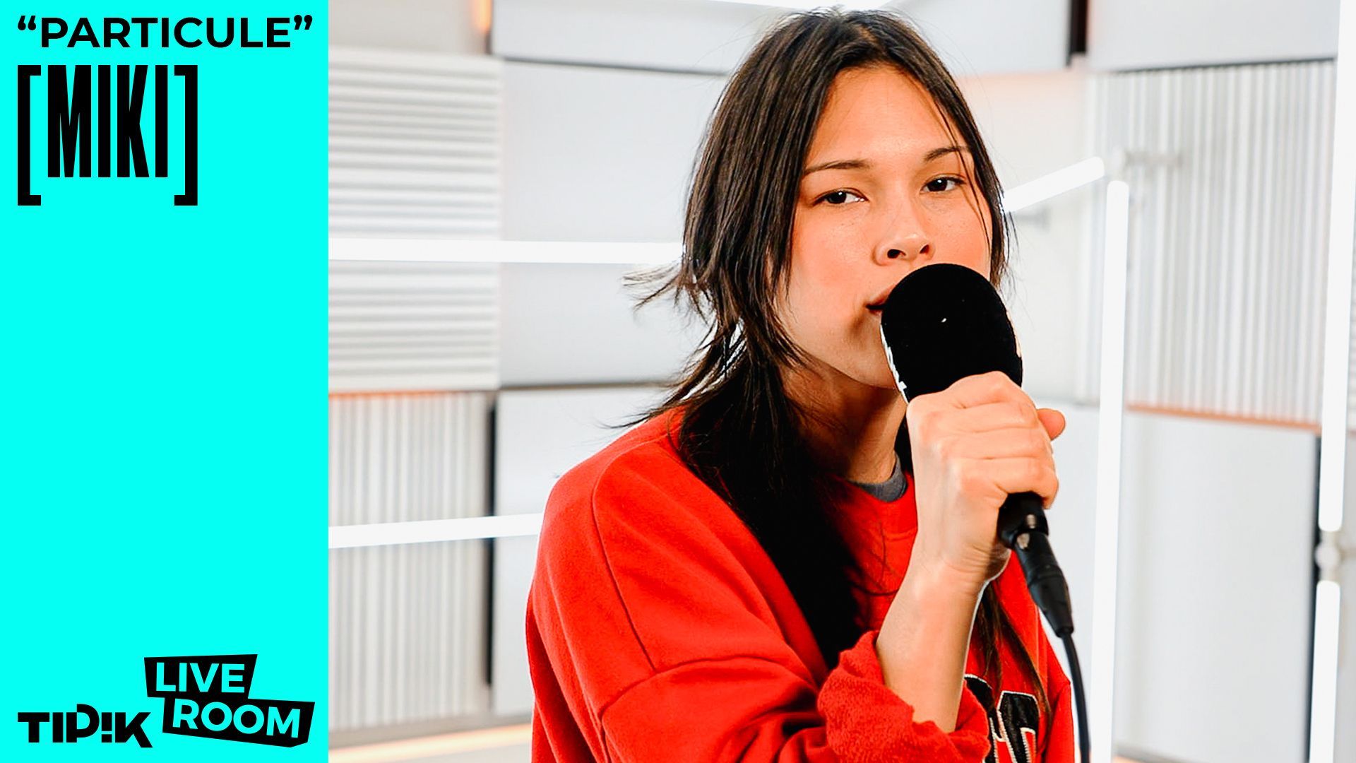 Miki chante 'Particule' dans la Tipik Live Room - RTBF Actus