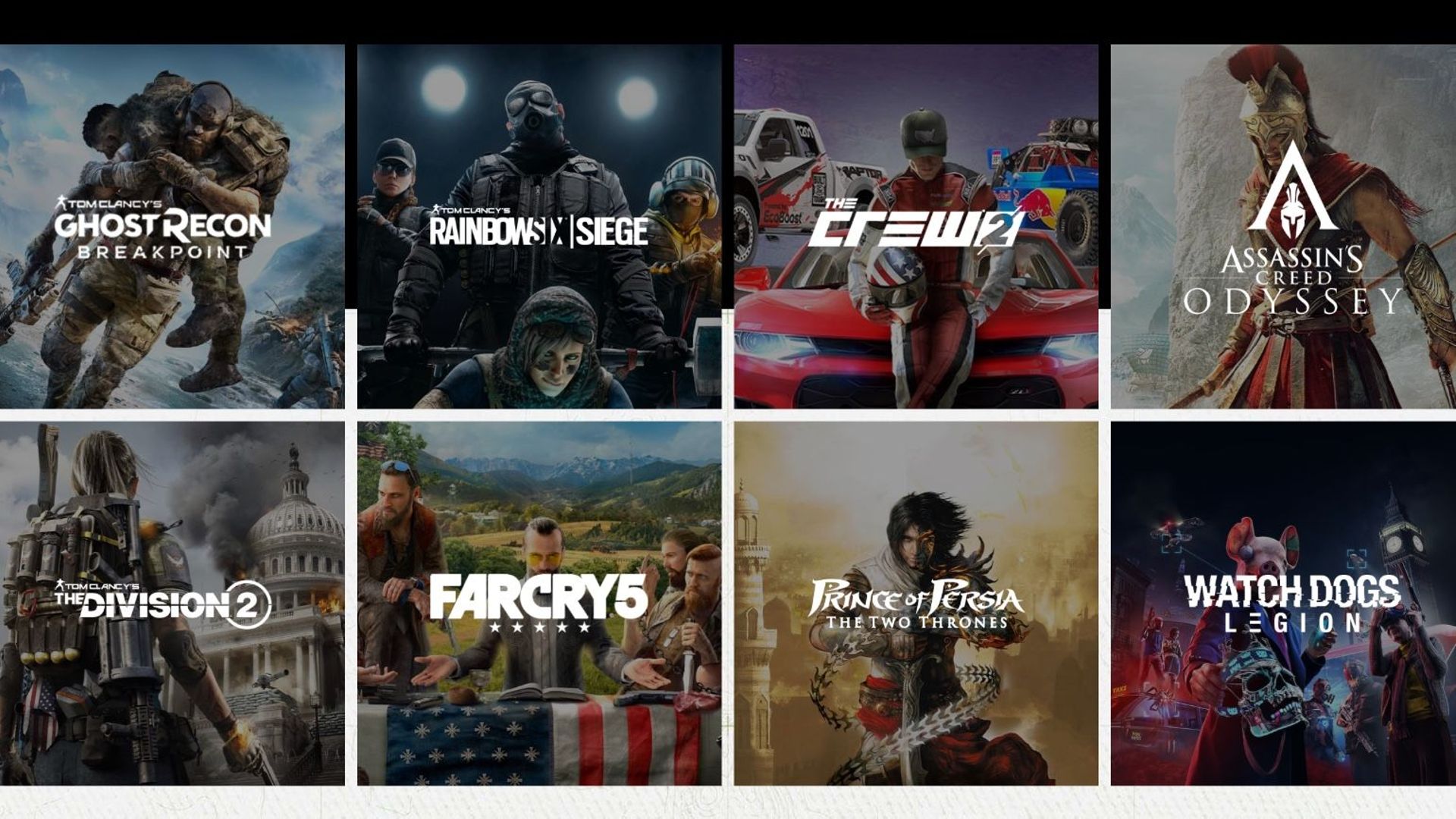 Voici les 108 jeux qui seront disponibles dans l'abonnement Uplay+ de ...