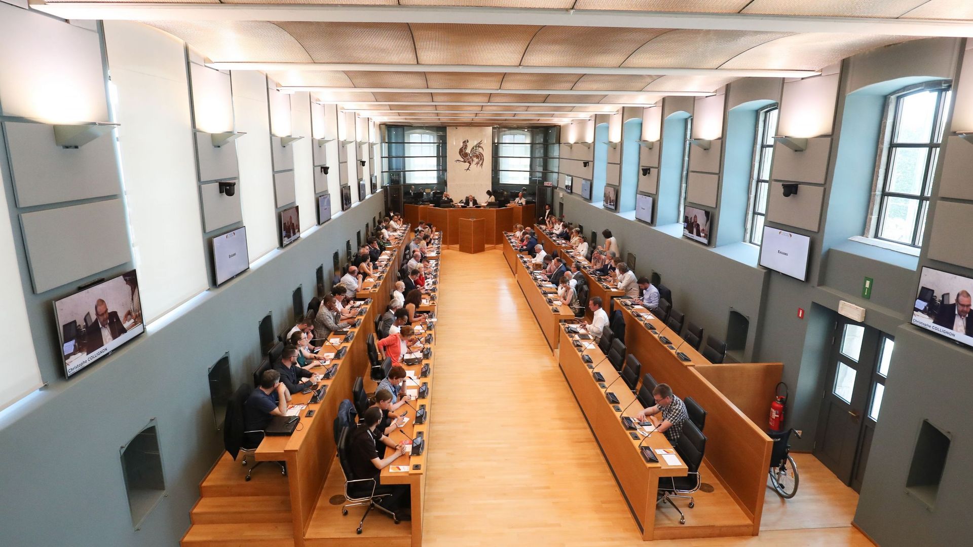 Très brève séance plénière au Parlement de Wallonie - rtbf.be