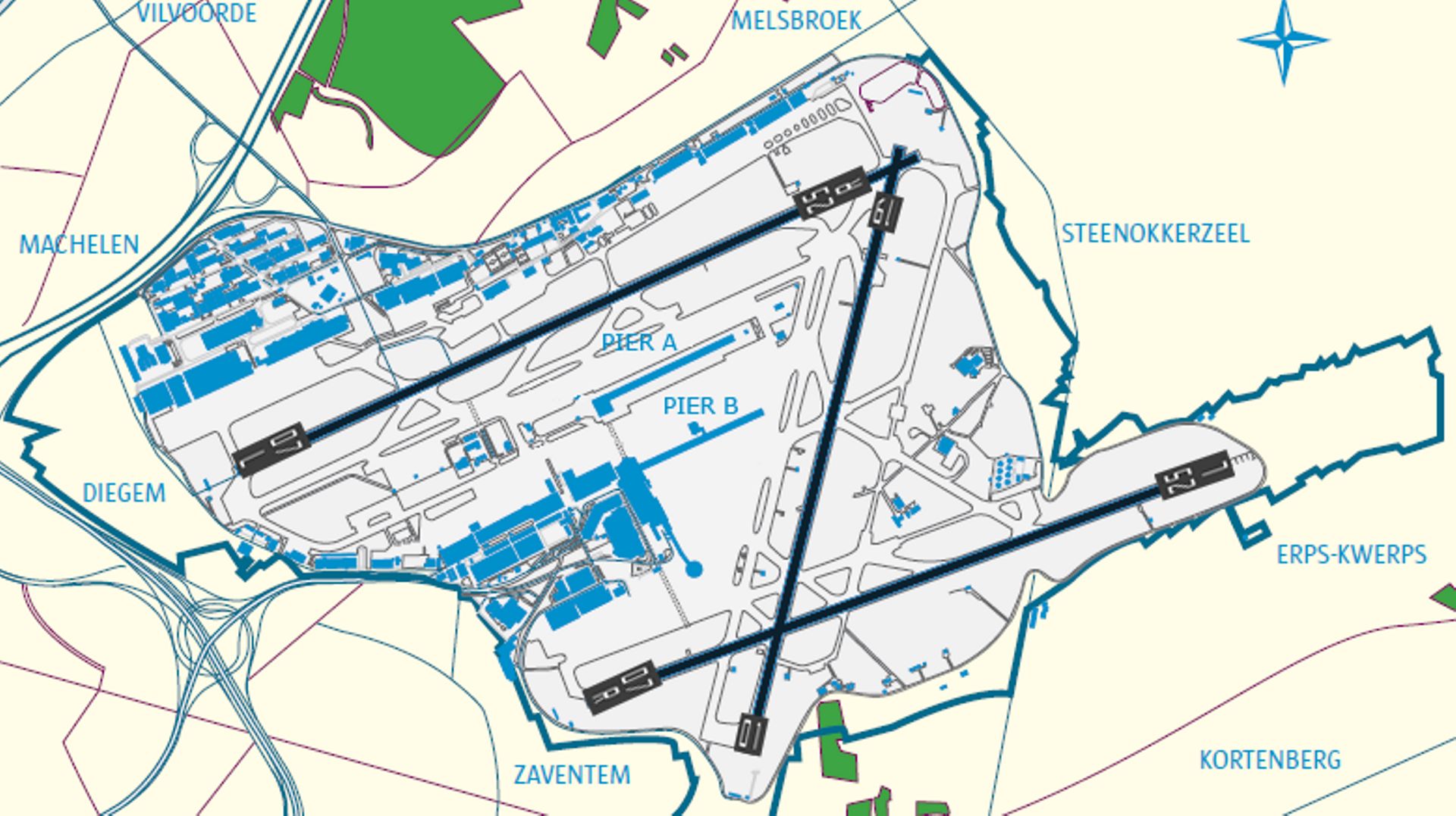 Aéroport de Zaventem : des travaux sur le tarmac cet été, un impact sur ...