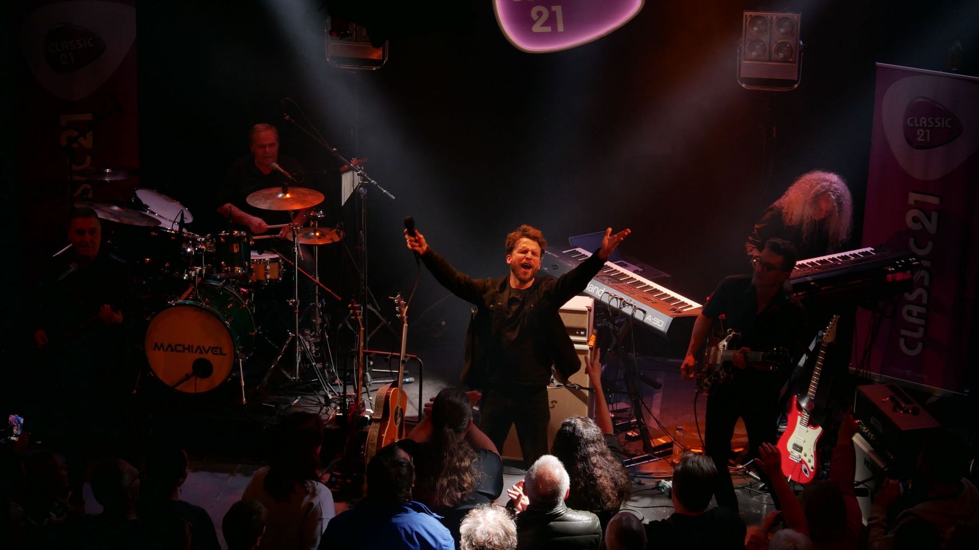 Emission spéciale avec Machiavel en showcase dans les studios de ...