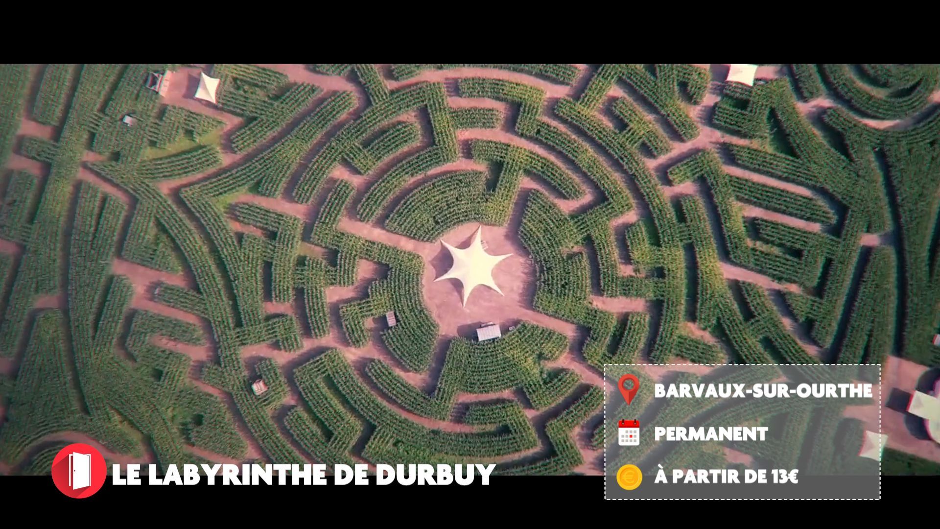 Se perdre en famille dans le Labyrinthe de Durbuy - RTBF Actus