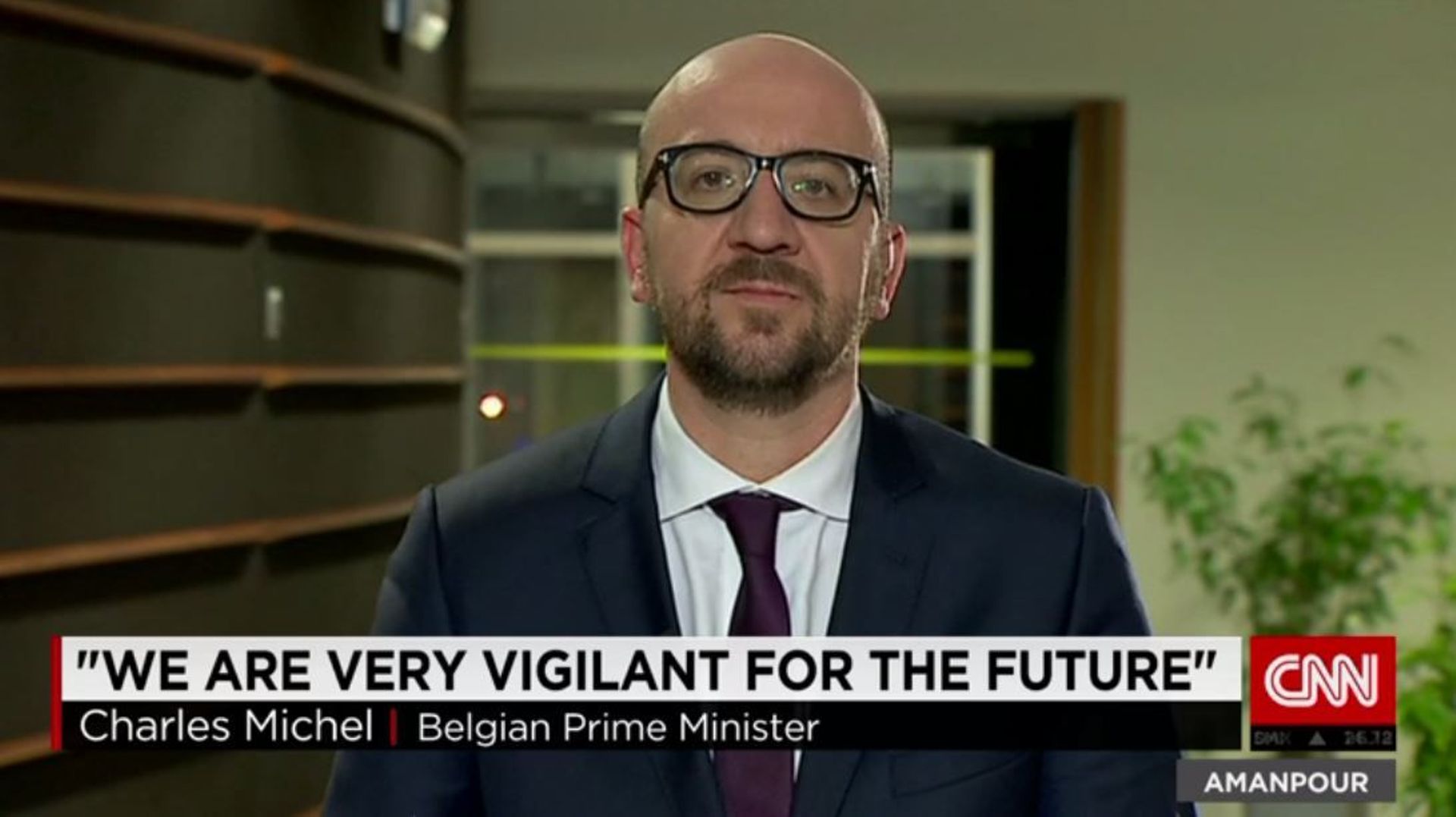 Charles Michel sur CNN: 'Nous avons la situation sous contrôle' (vidéo ...