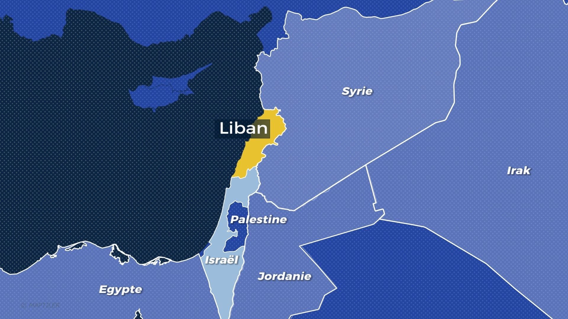 Un jour, une carte : tant de belles choses pourtant dans ce Liban ...