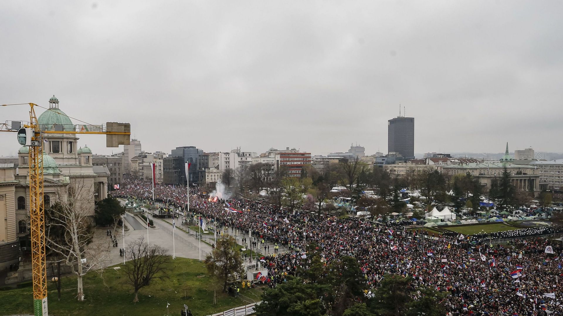 Manifestation historique en Serbie : 'Nous avons uni le pays', plus de ...